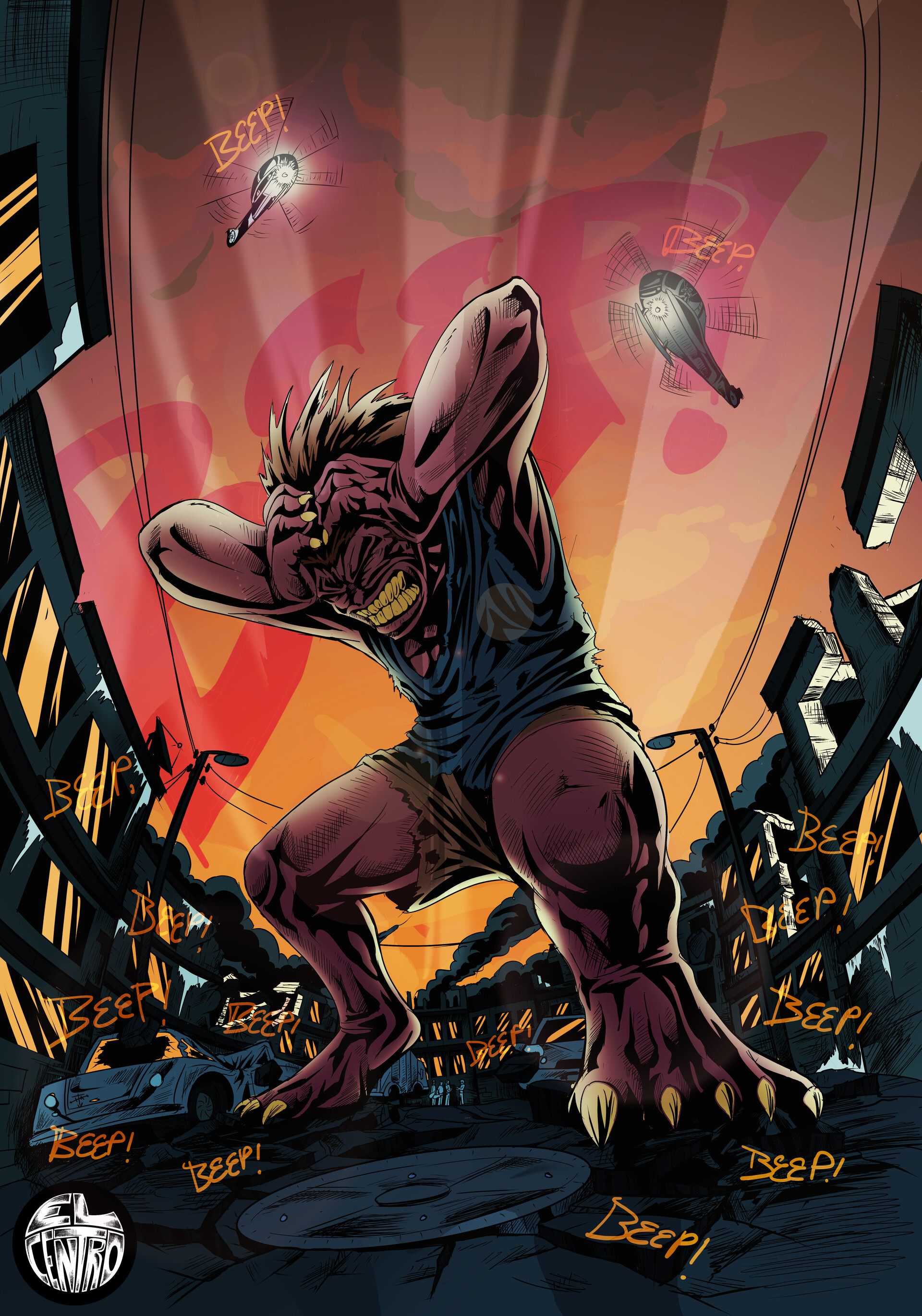 ArtStation - Alarma - Comic Cover