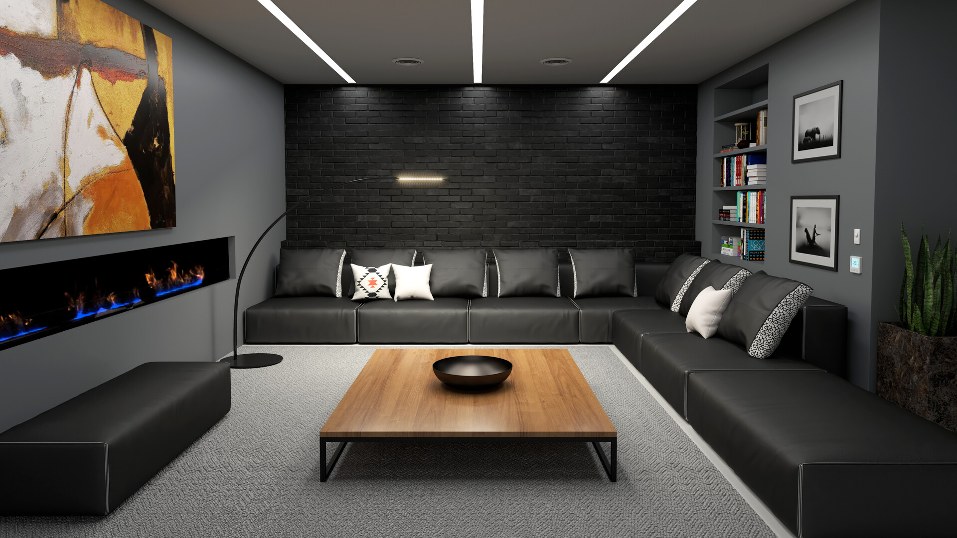 ArtStation - LED Ceiling Room