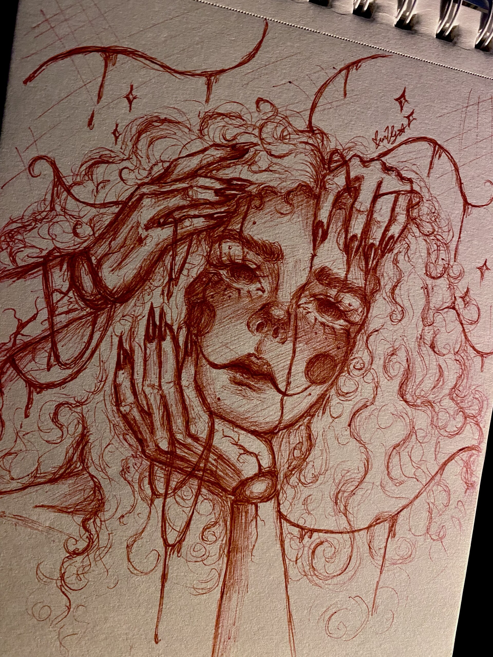 drawing overthinking