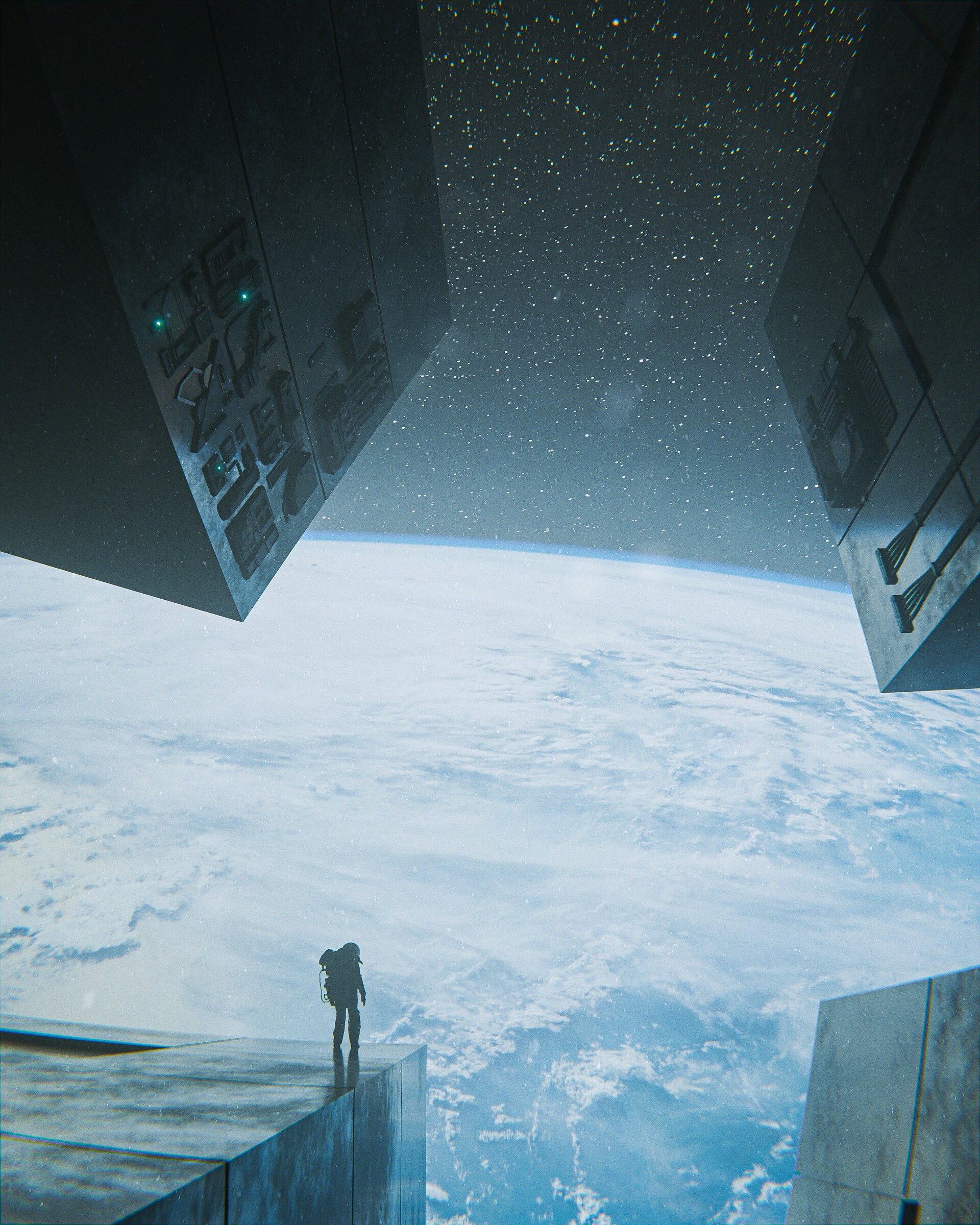 ArtStation - Nice view up here