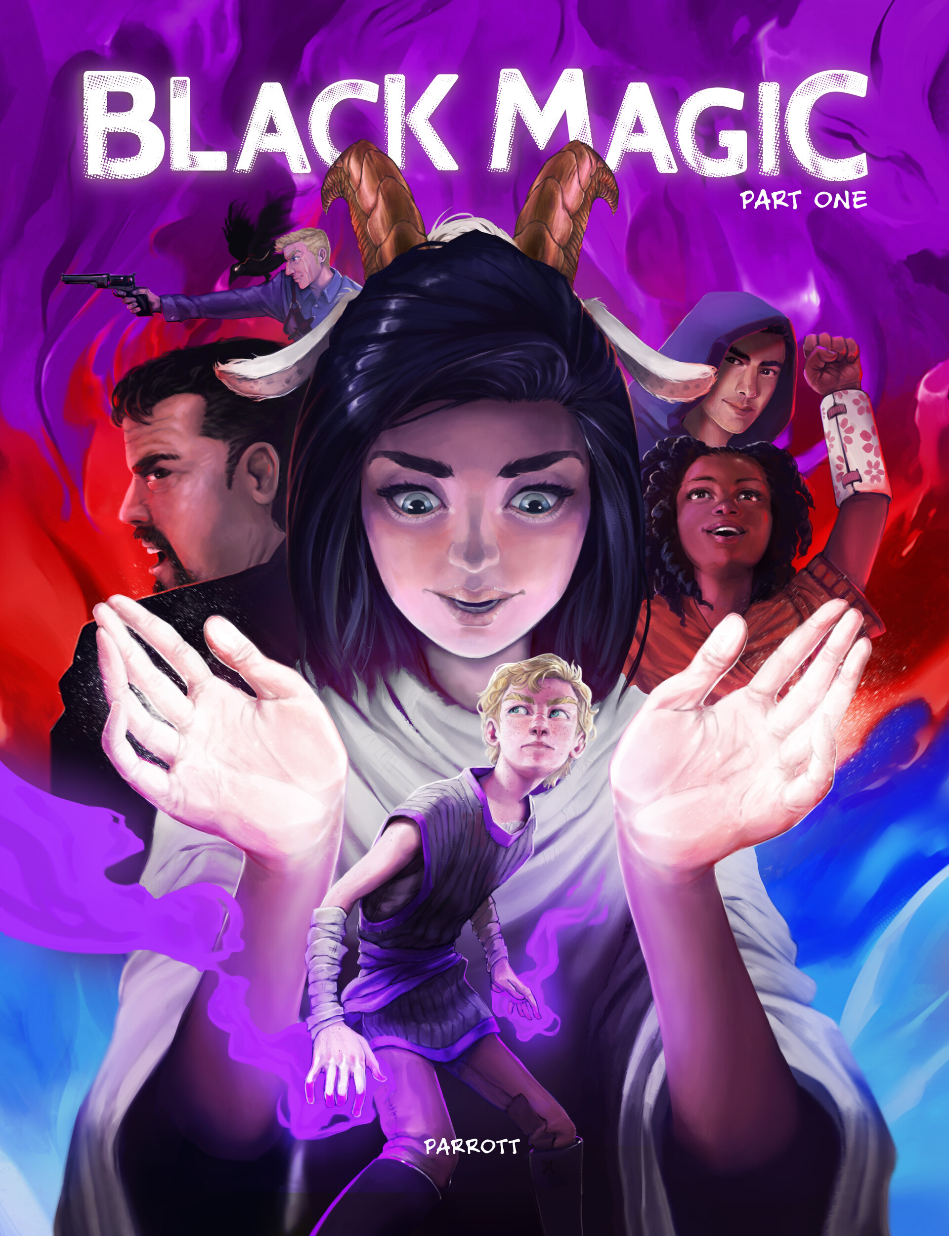 ArtStation - Black Magic Part One Cover Art