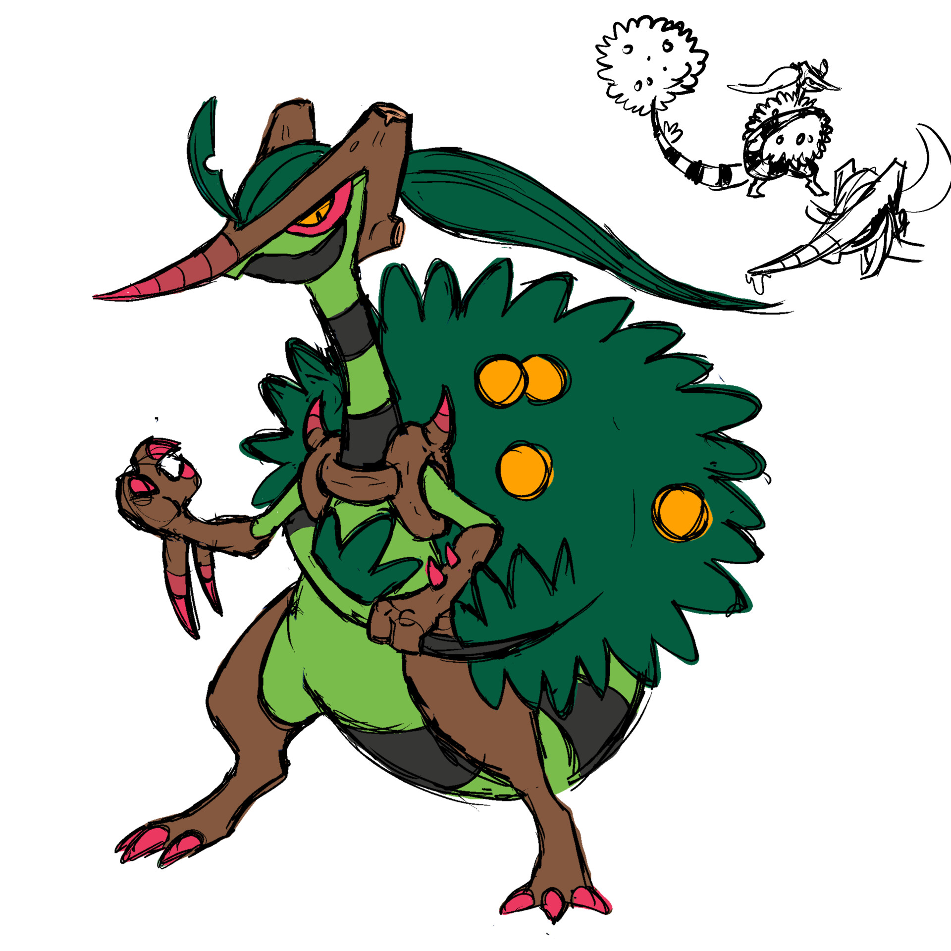 ArtStation - Regional Forms for Pokemon DnD campaign WIP