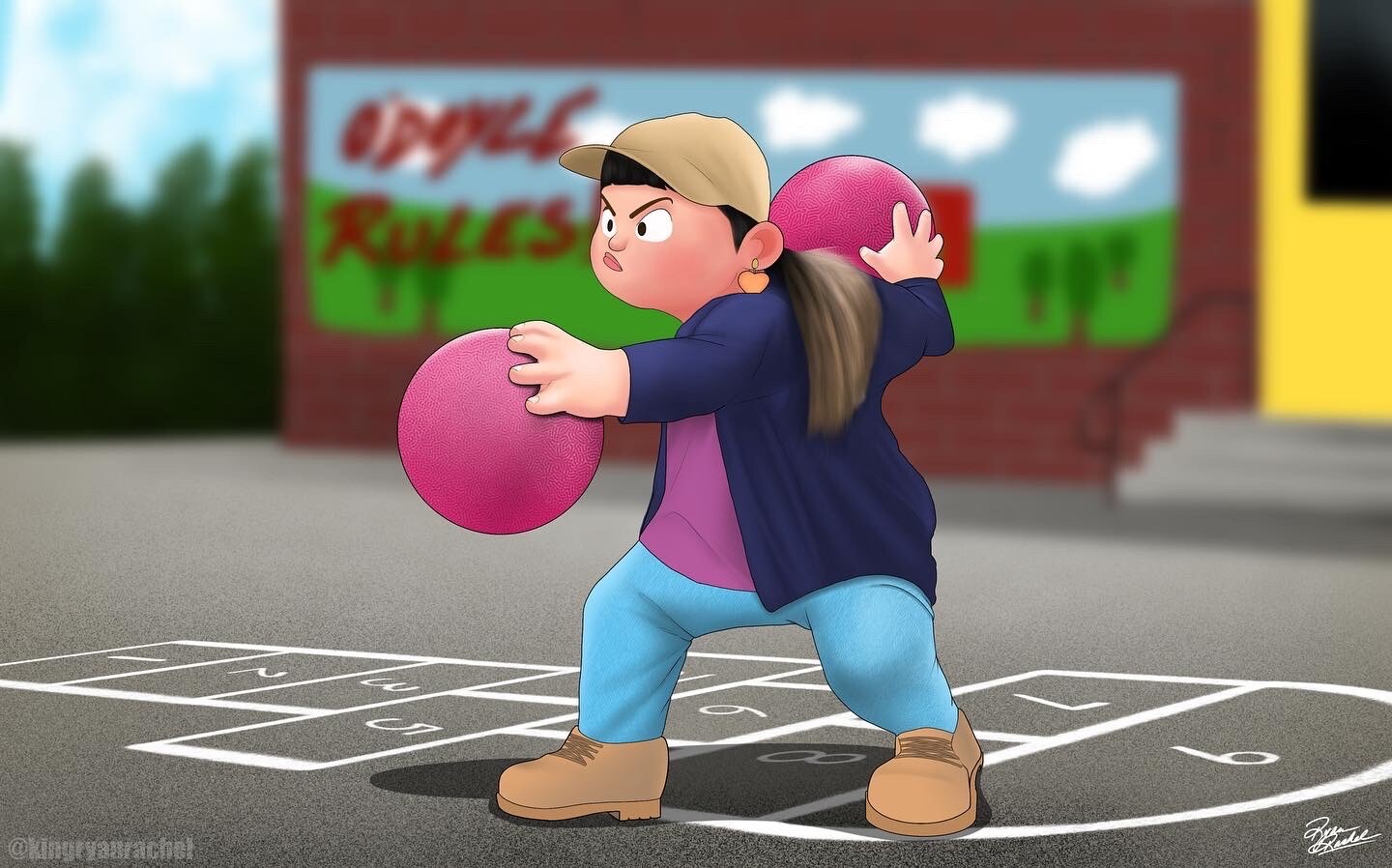 ArtStation - Abby from Pixar’s “Turning Red” & Adam Sandler’s “Billy ...