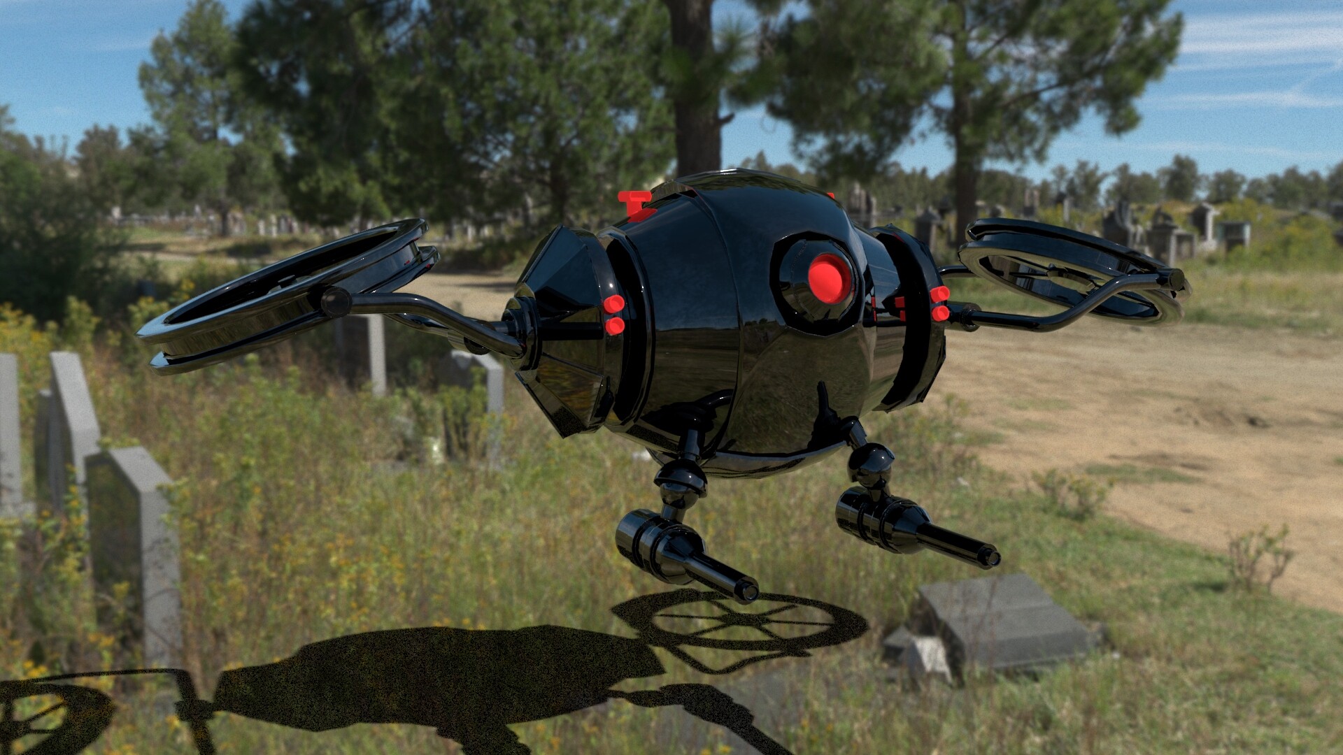 ArtStation - Sci-Fi Drone