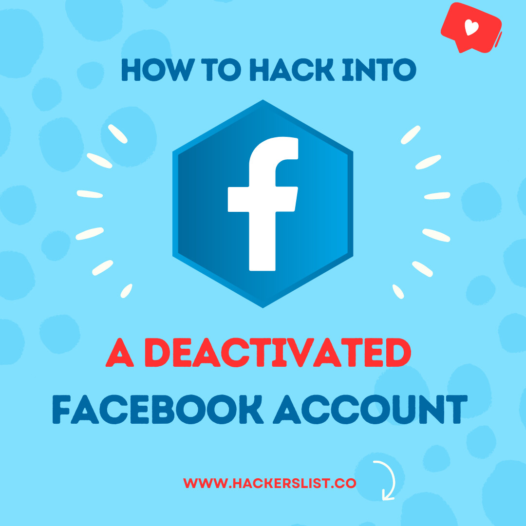 ArtStation - How To Hack Into A Deactivated Facebook Account