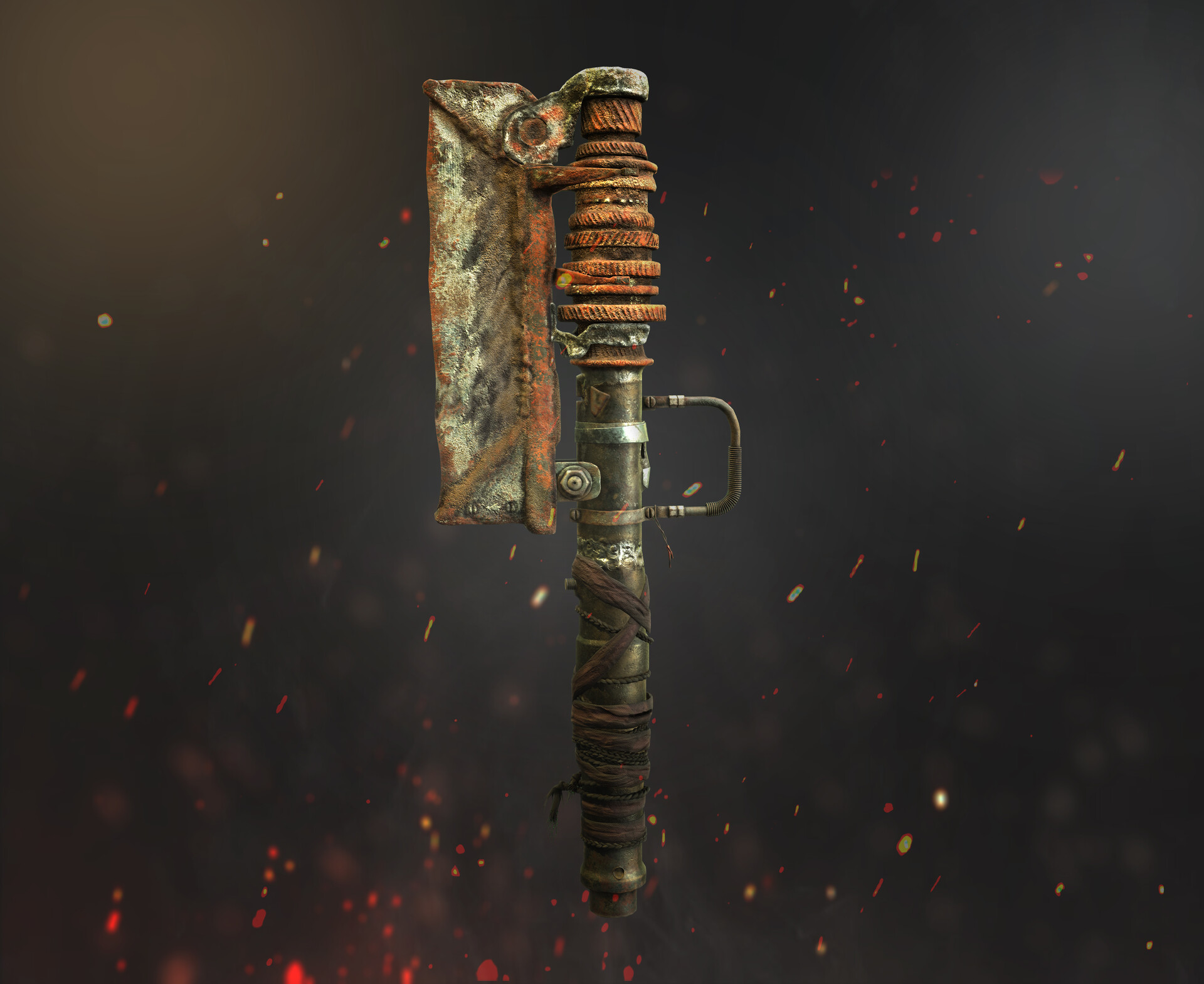 ArtStation - apocalyptic axe