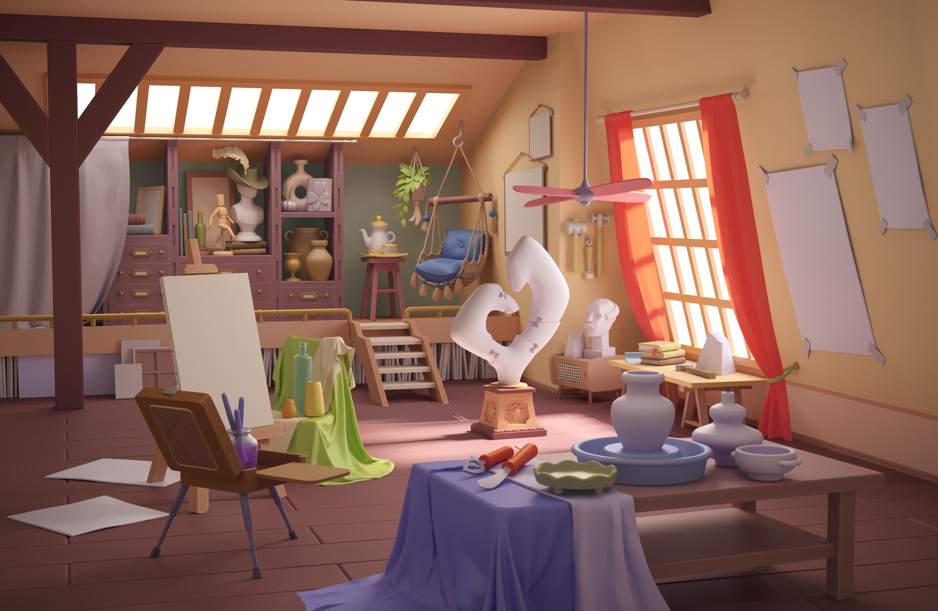 ArtStation - Rooms events for Playrix Gardenscapes