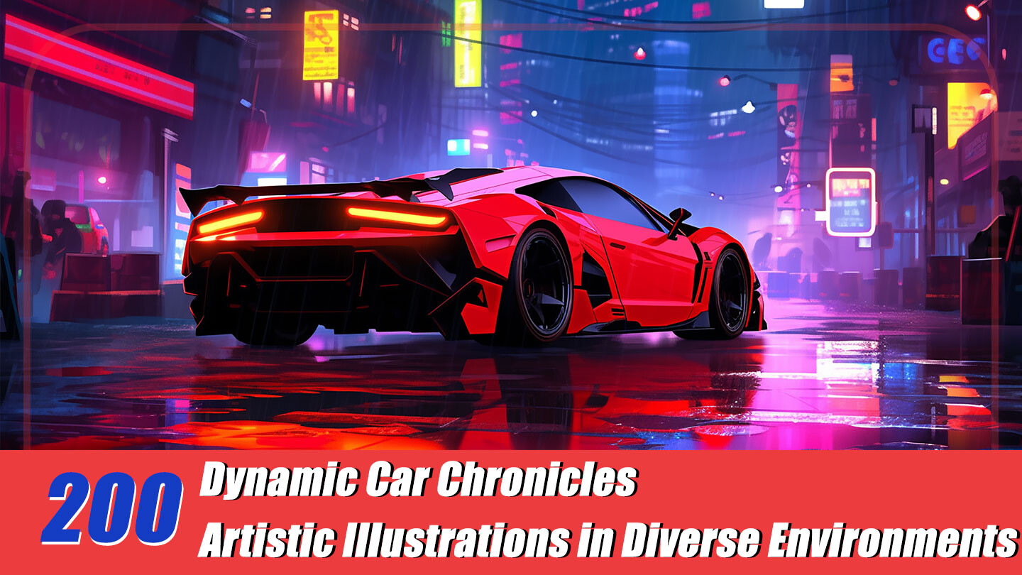 Masal Dunyasi - Dynamic Car Chronicles: Artistic Illustrations in ...