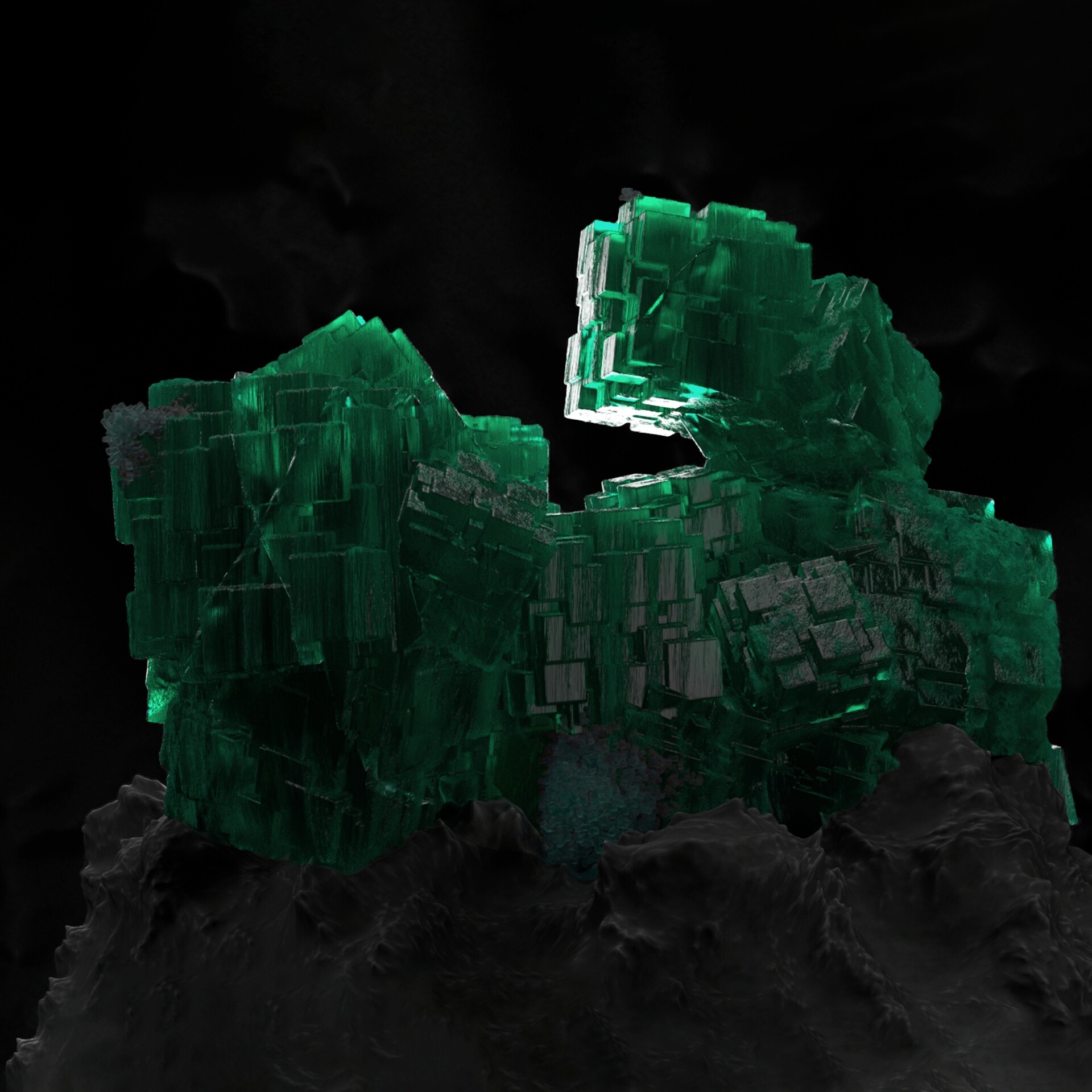 ArtStation - Chernobylite Mineral