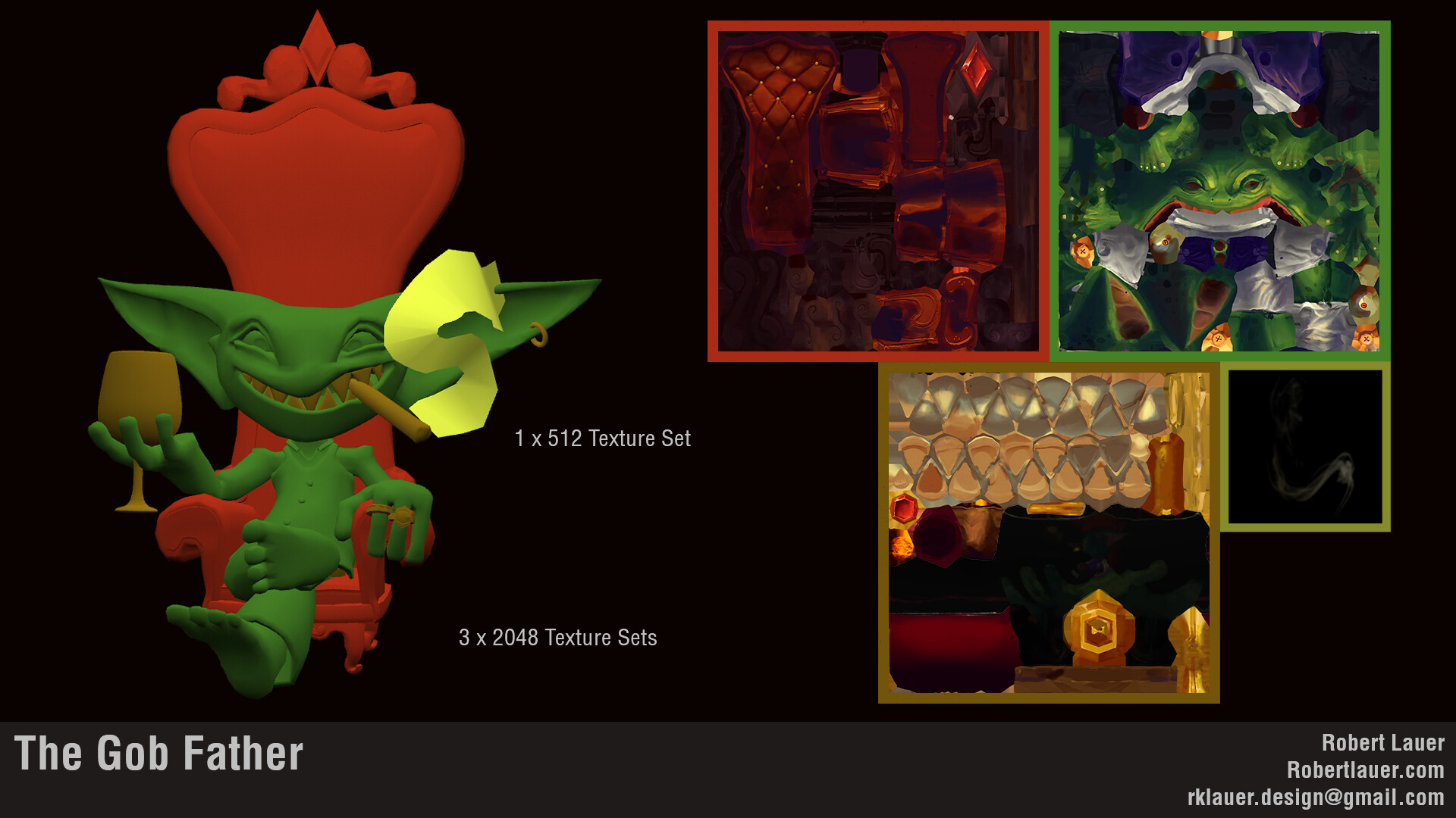 Robert Lauer 3D Generalist - The Gob Father