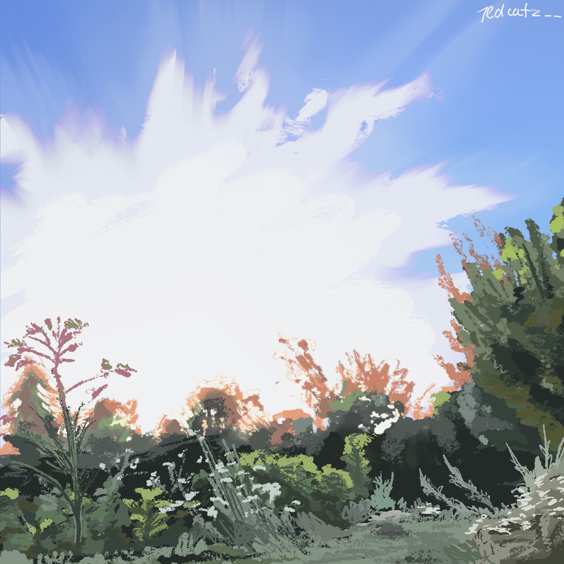 ArtStation - forest landscape