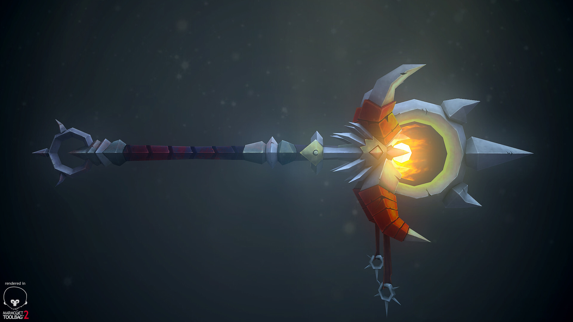 ArtStation - Magic staff