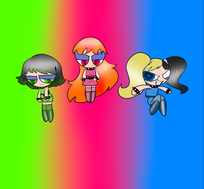 ArtStation - Re-Design RowdyRouge Girls