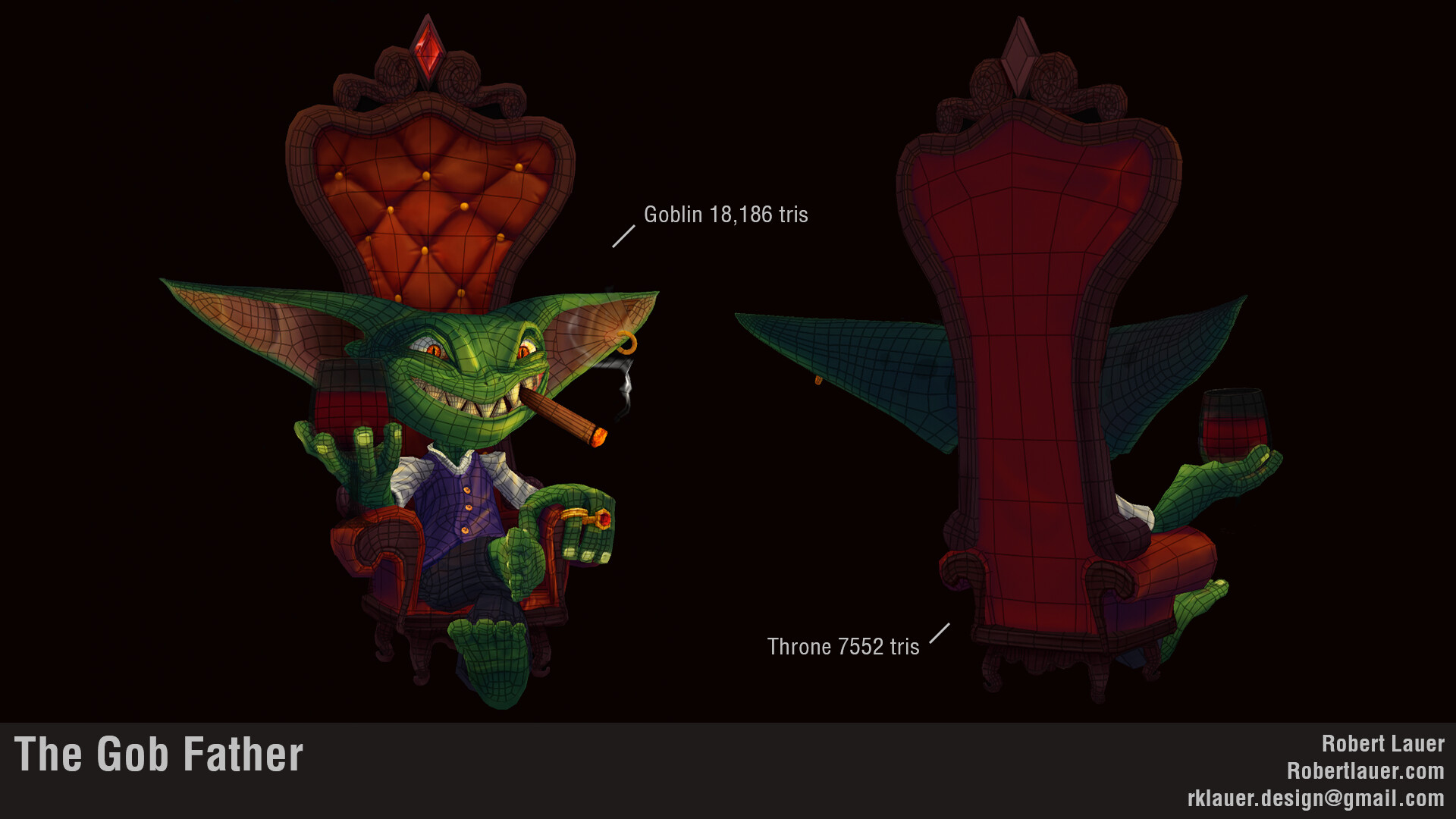 Robert Lauer 3D Generalist - The Gob Father