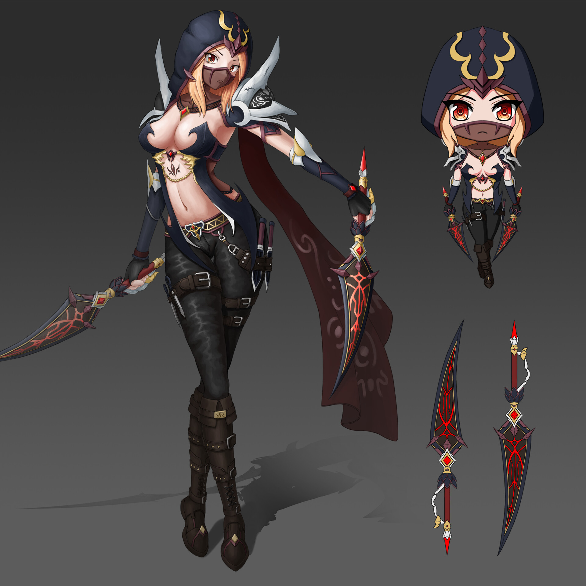 ArtStation - Assassin Concept Character