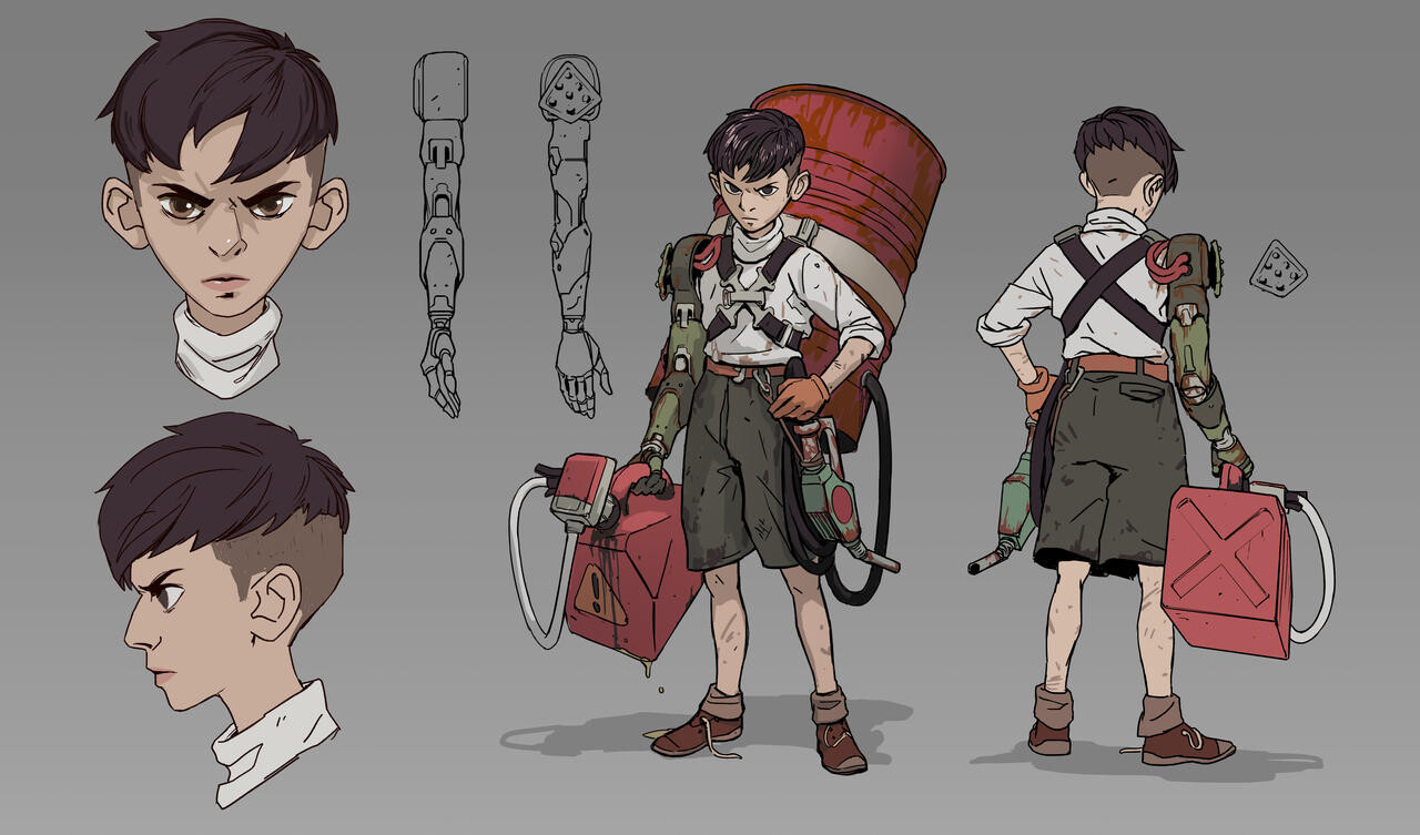 Christian Tejada - Boy - 3D Concept Recreation