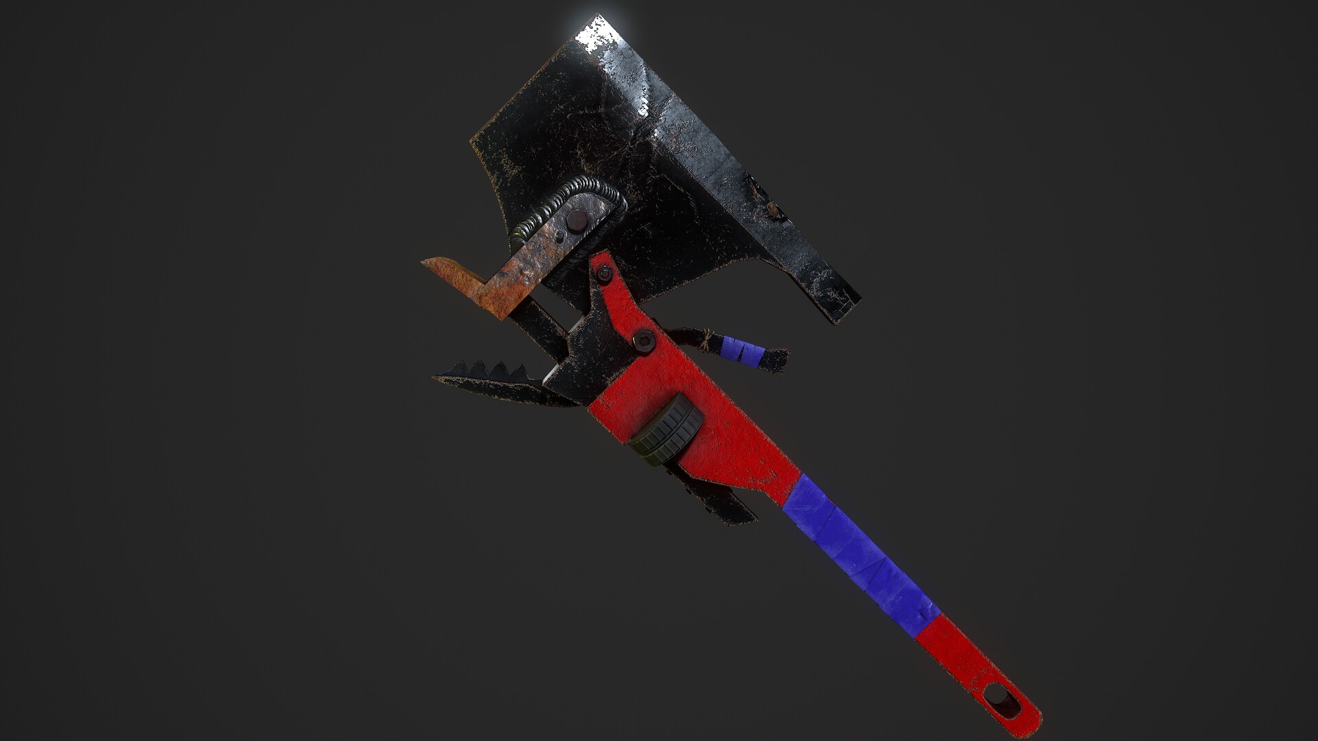 ArtStation - post apocalyptic axe