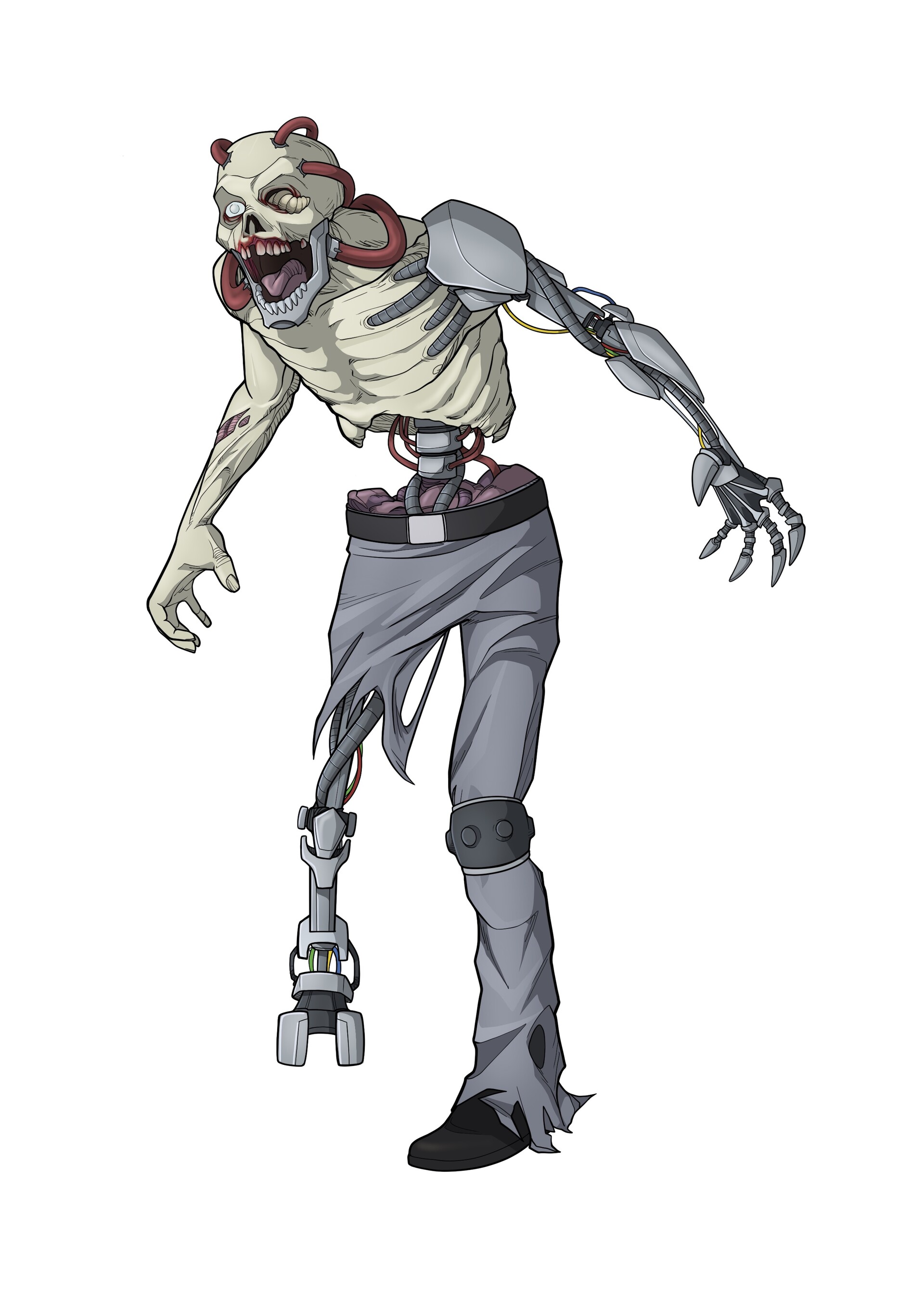 ArtStation - Cyberpunk zombie