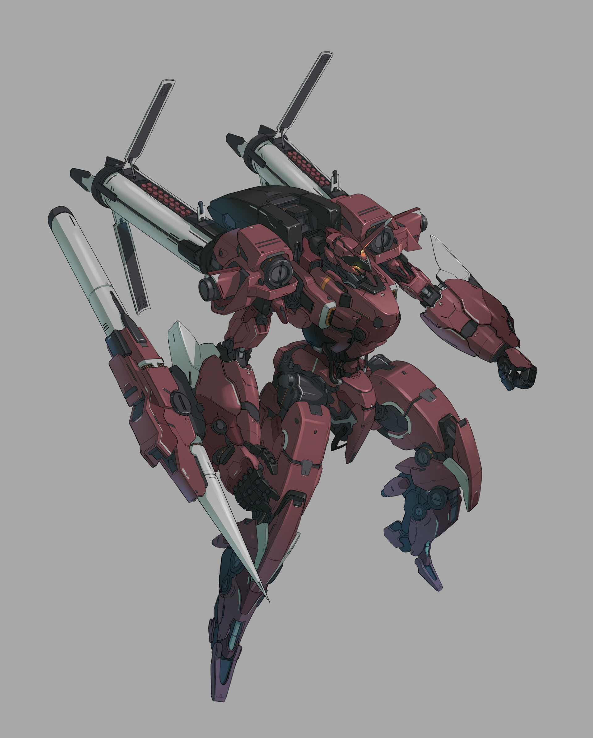 ArtStation - Assault type mecha