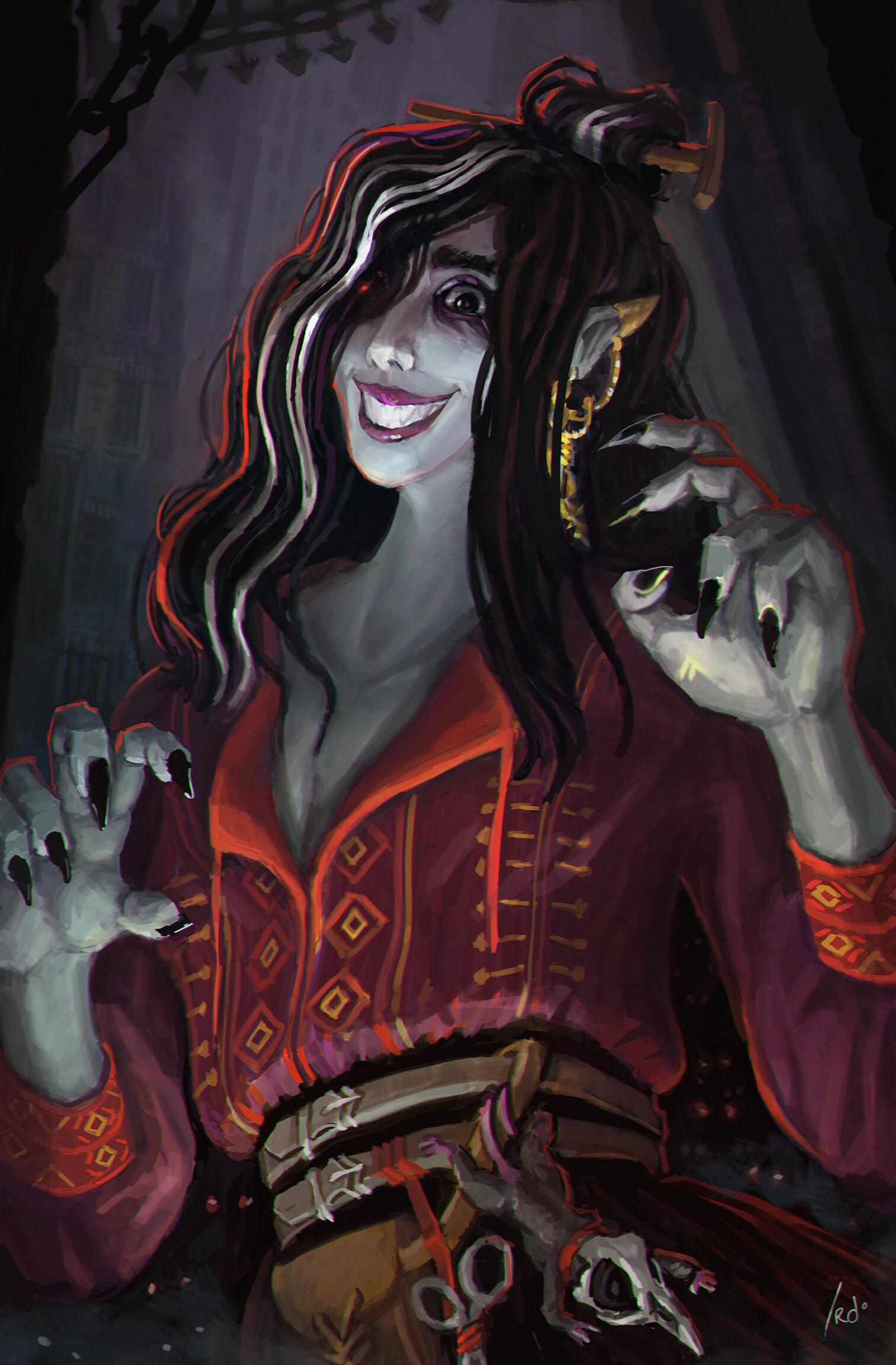 ArtStation - Fanart; Critical Role; Laudna