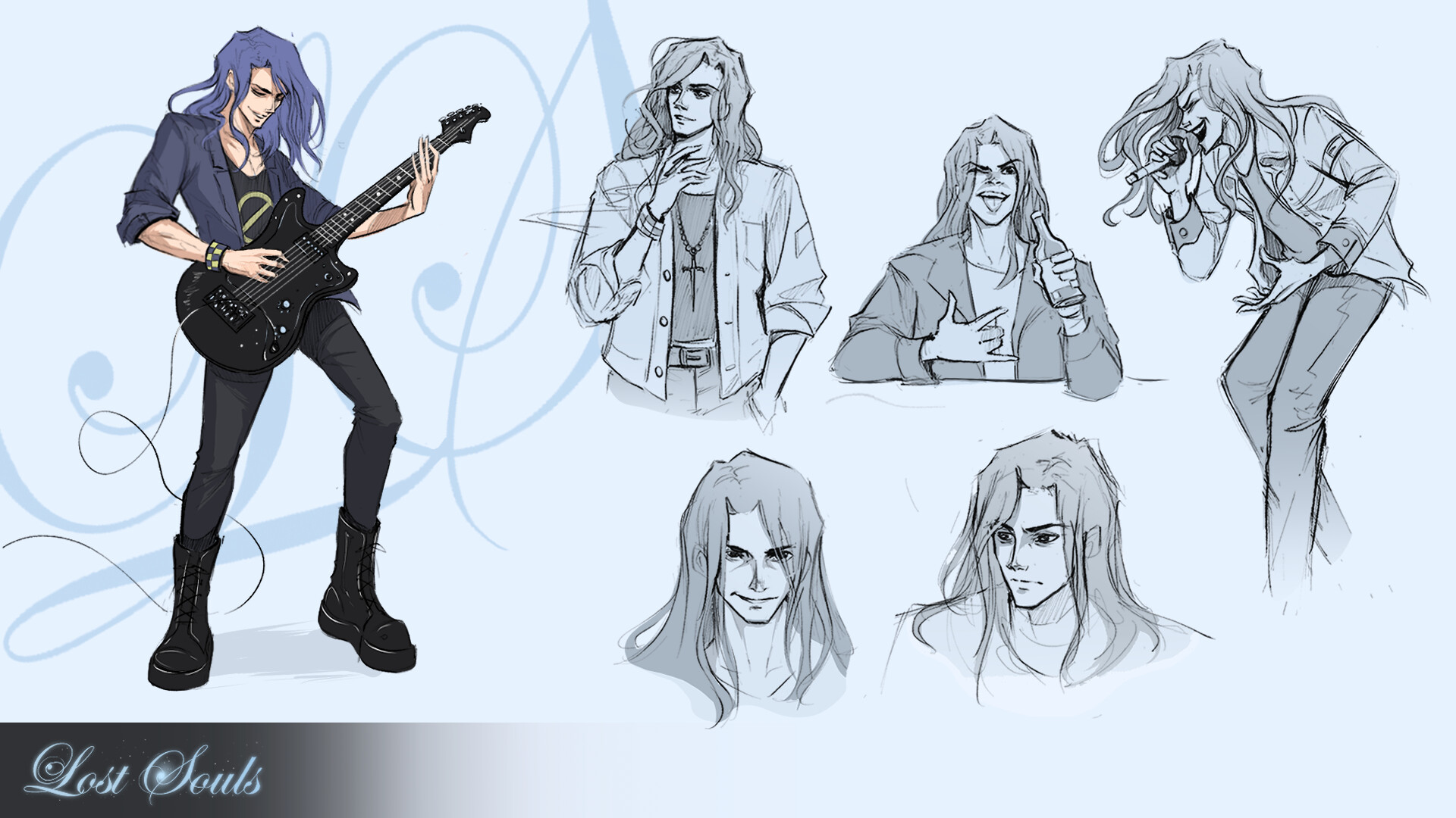 ArtStation - Andy - Character sheet