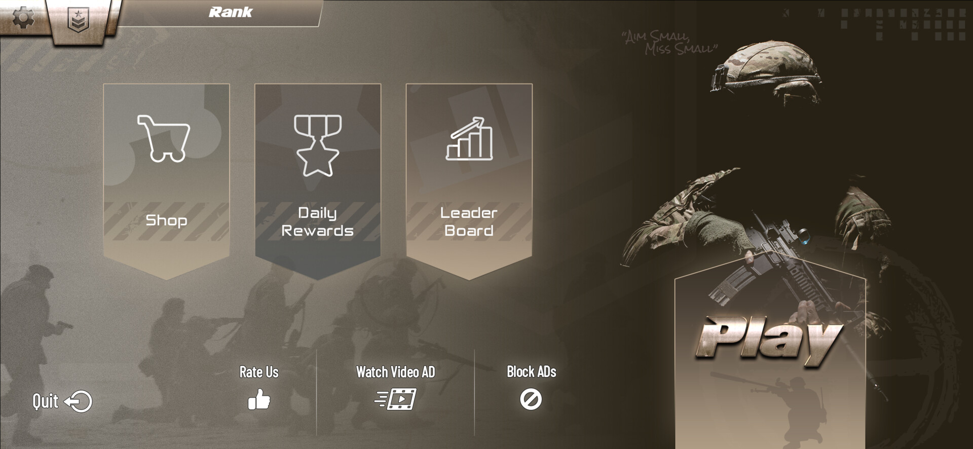 ArtStation - UI UX Design for Shooting Game