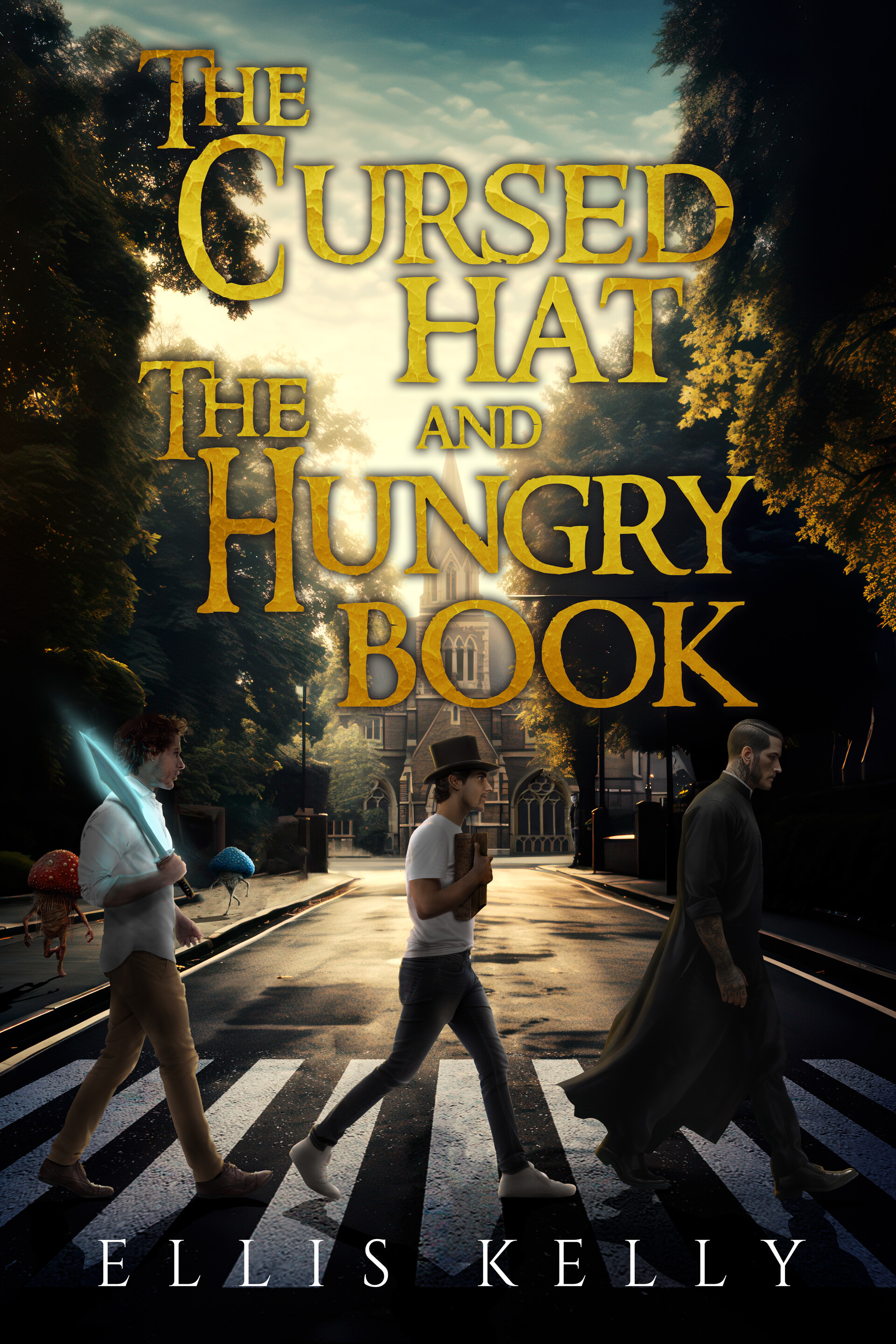 ArtStation - The Cursed Hat and The Hungry Book