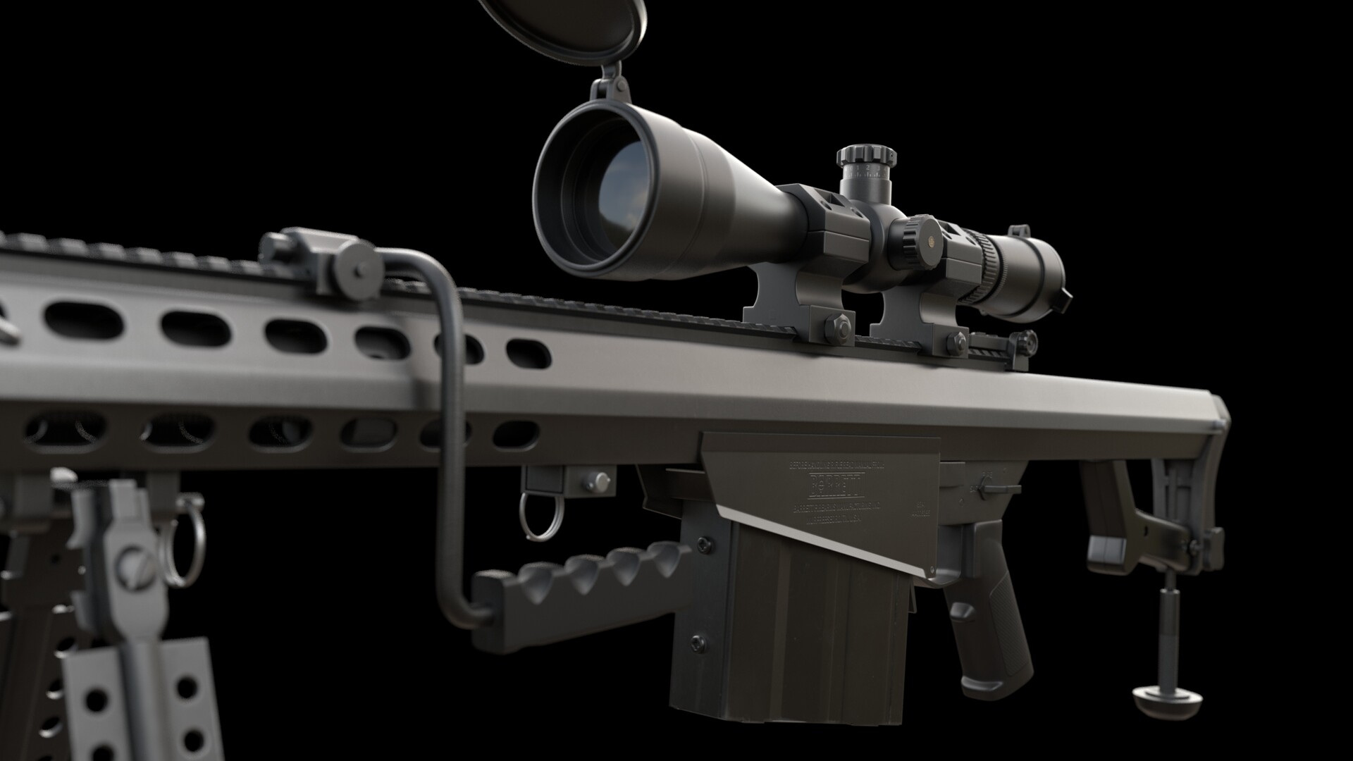 ArtStation - Barrett M82A1