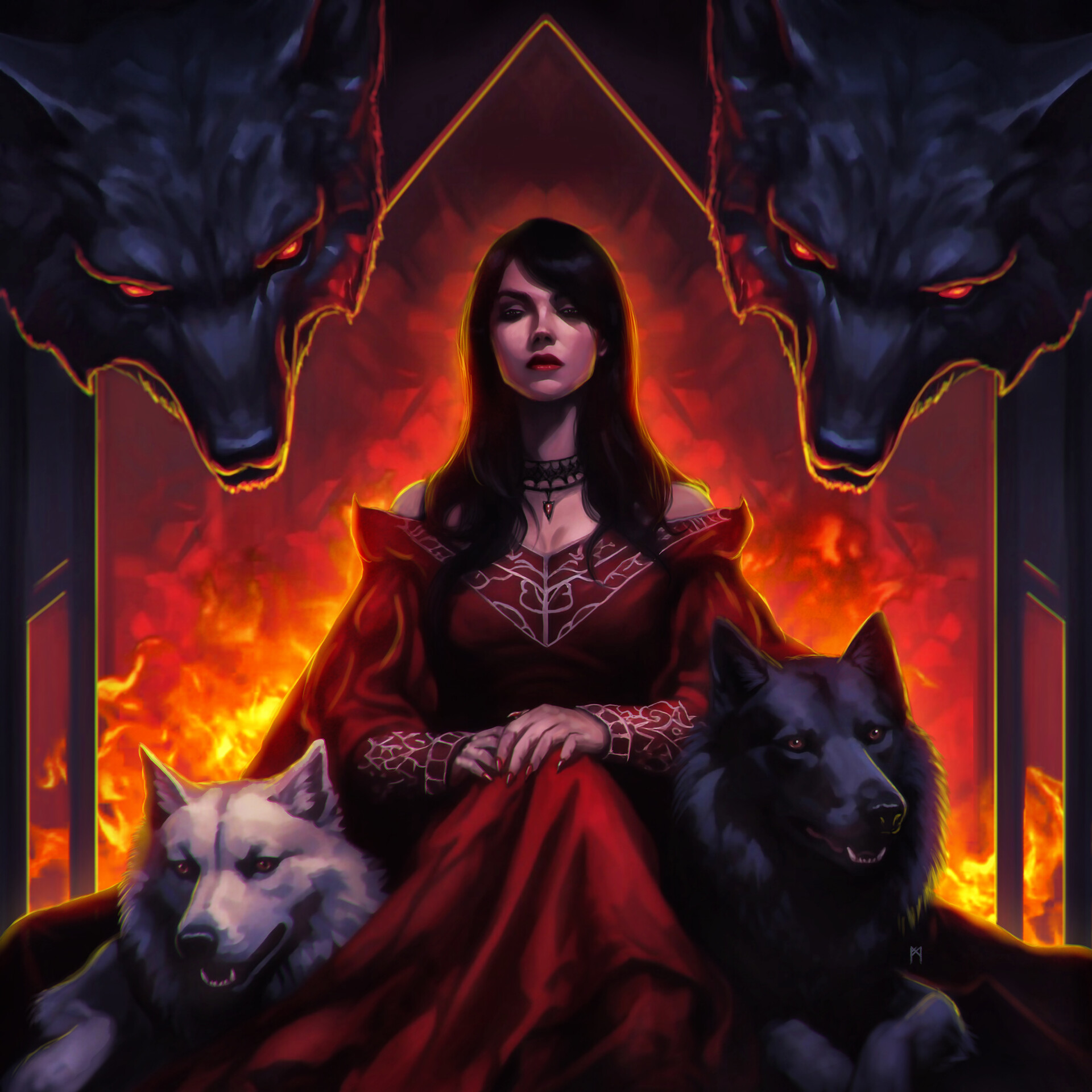 ArtStation - Mother of Wolves