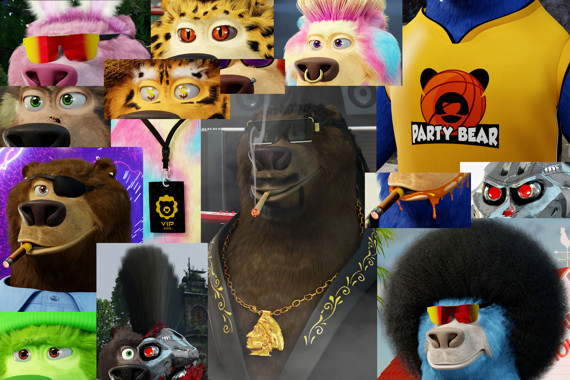 Aguihone Moretti - Party Bear