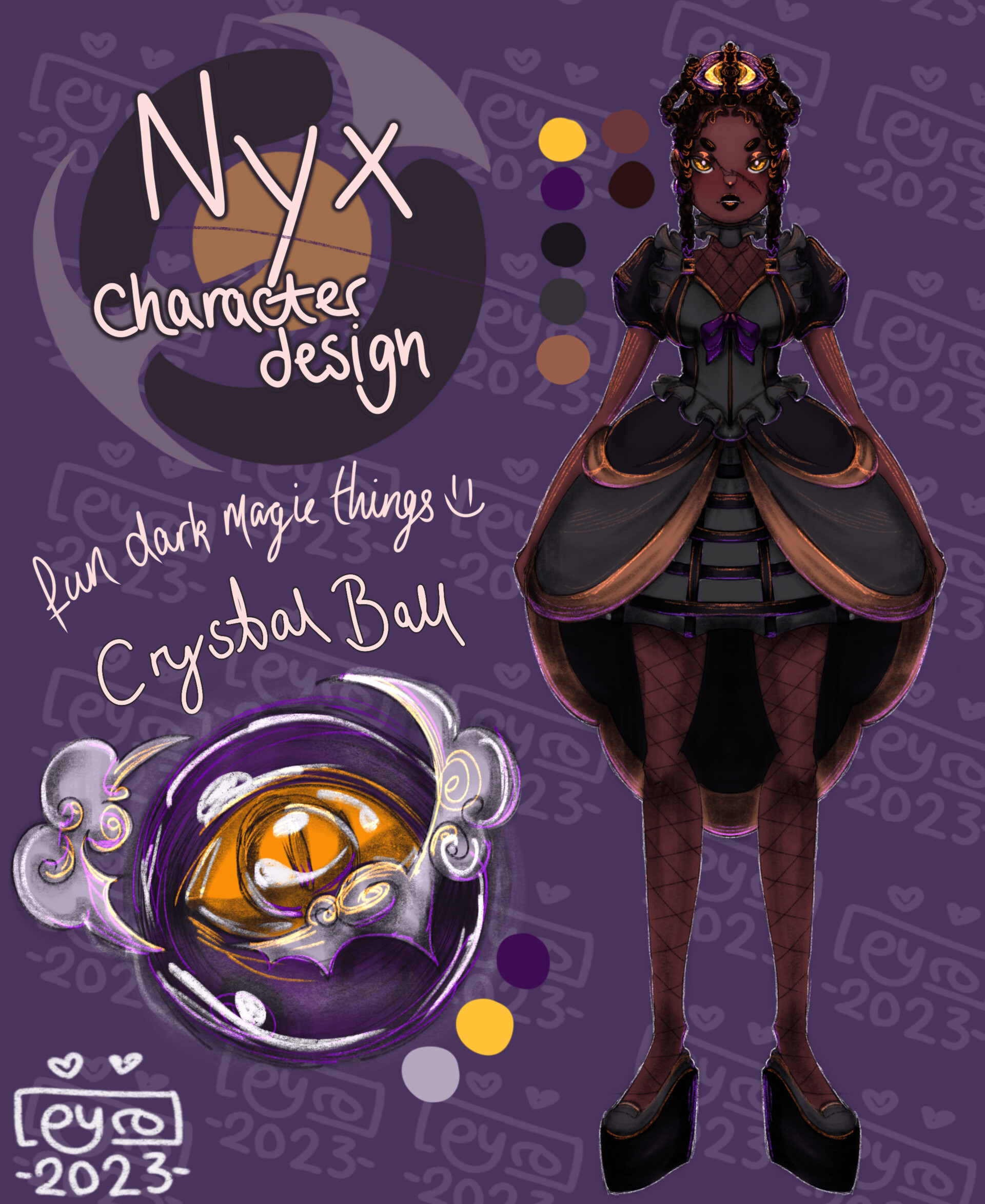 ArtStation - NYX CHARACTER DESIGN