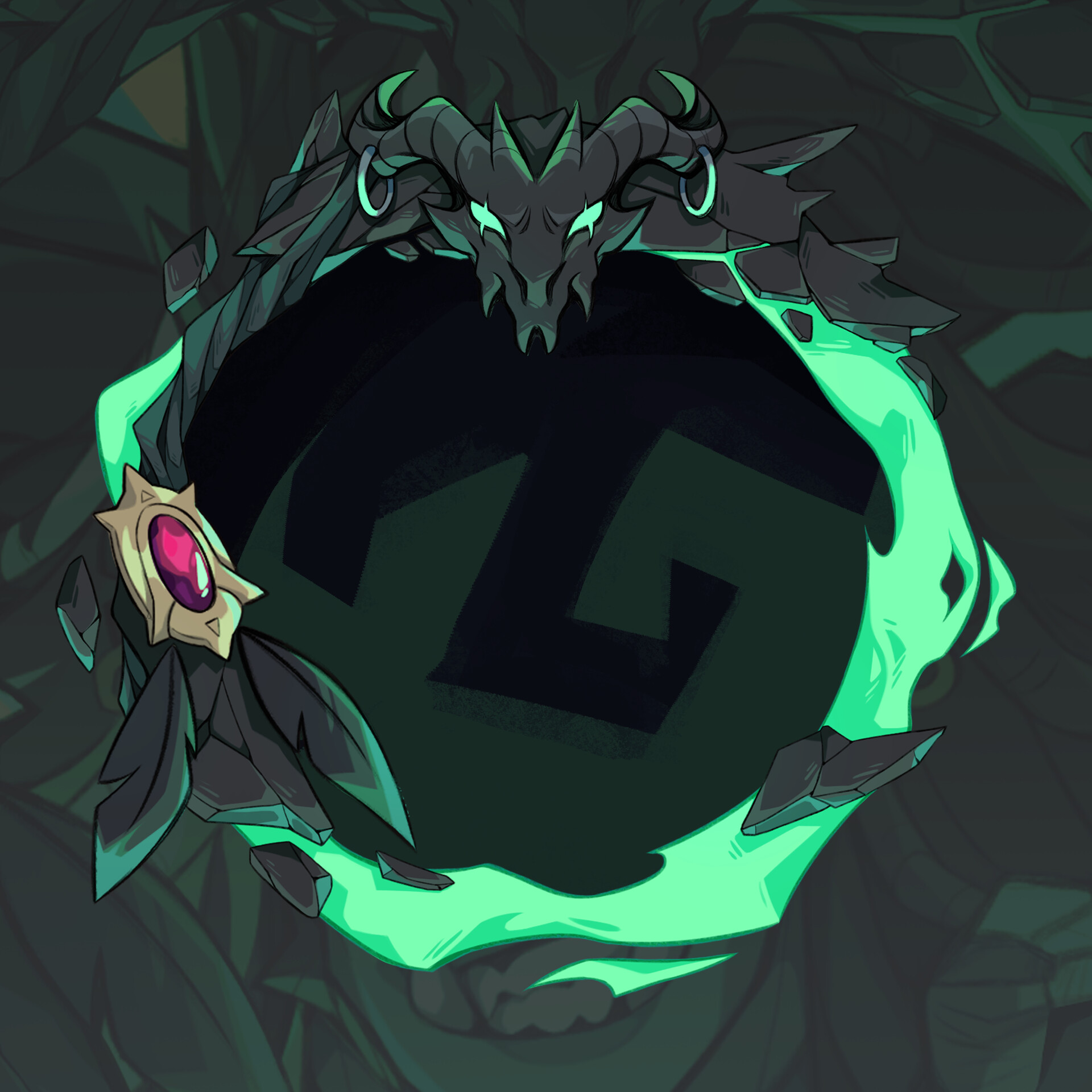 ArtStation - Tez The Cursed Barbarian Character Token