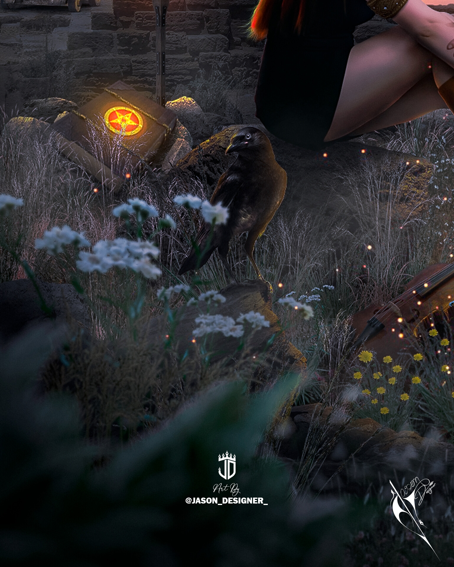 Jason Designer - Artistic and Realistic Composition: Blocking and Setting PHOTOSHOP