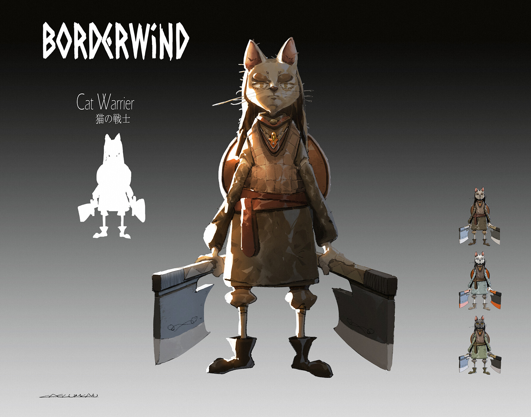 ArtStation - Cat Warrier