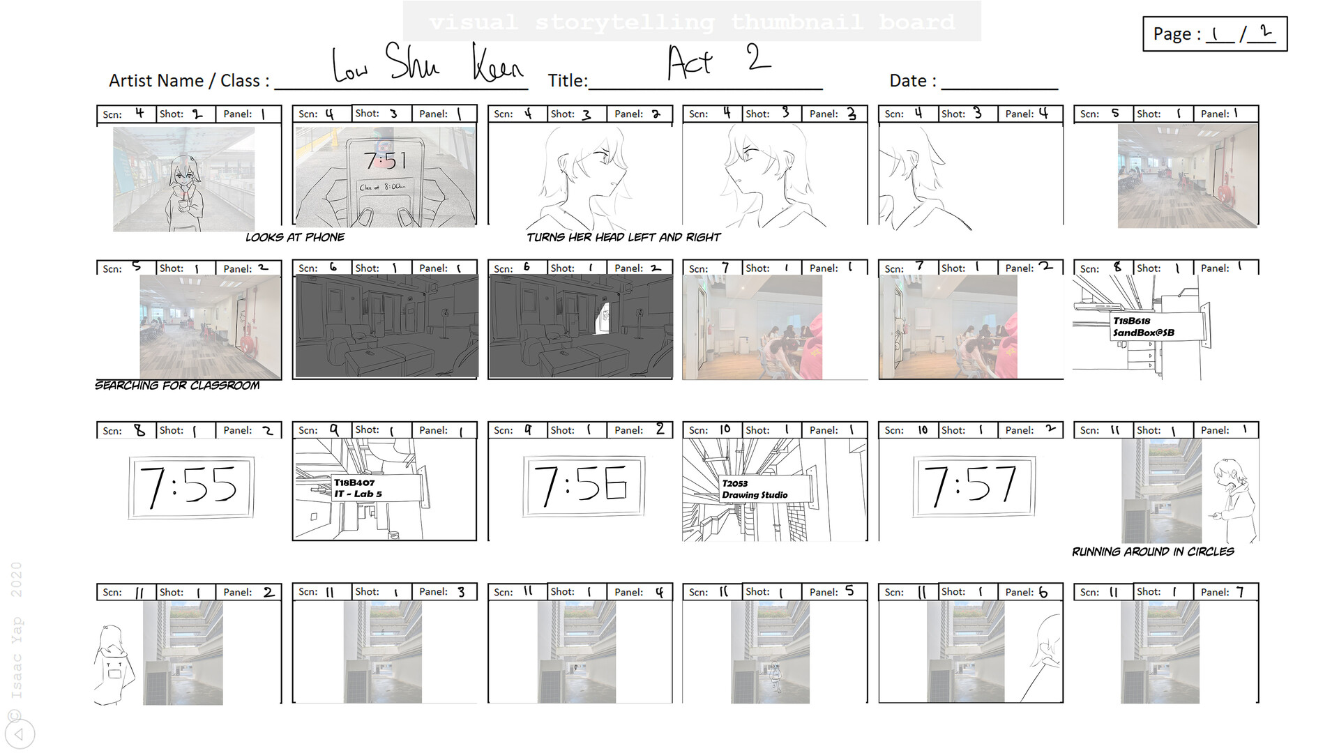 Shu Keen Low - Outfit | Coloured Animatic 2023 | Singapore Polytechnic ...
