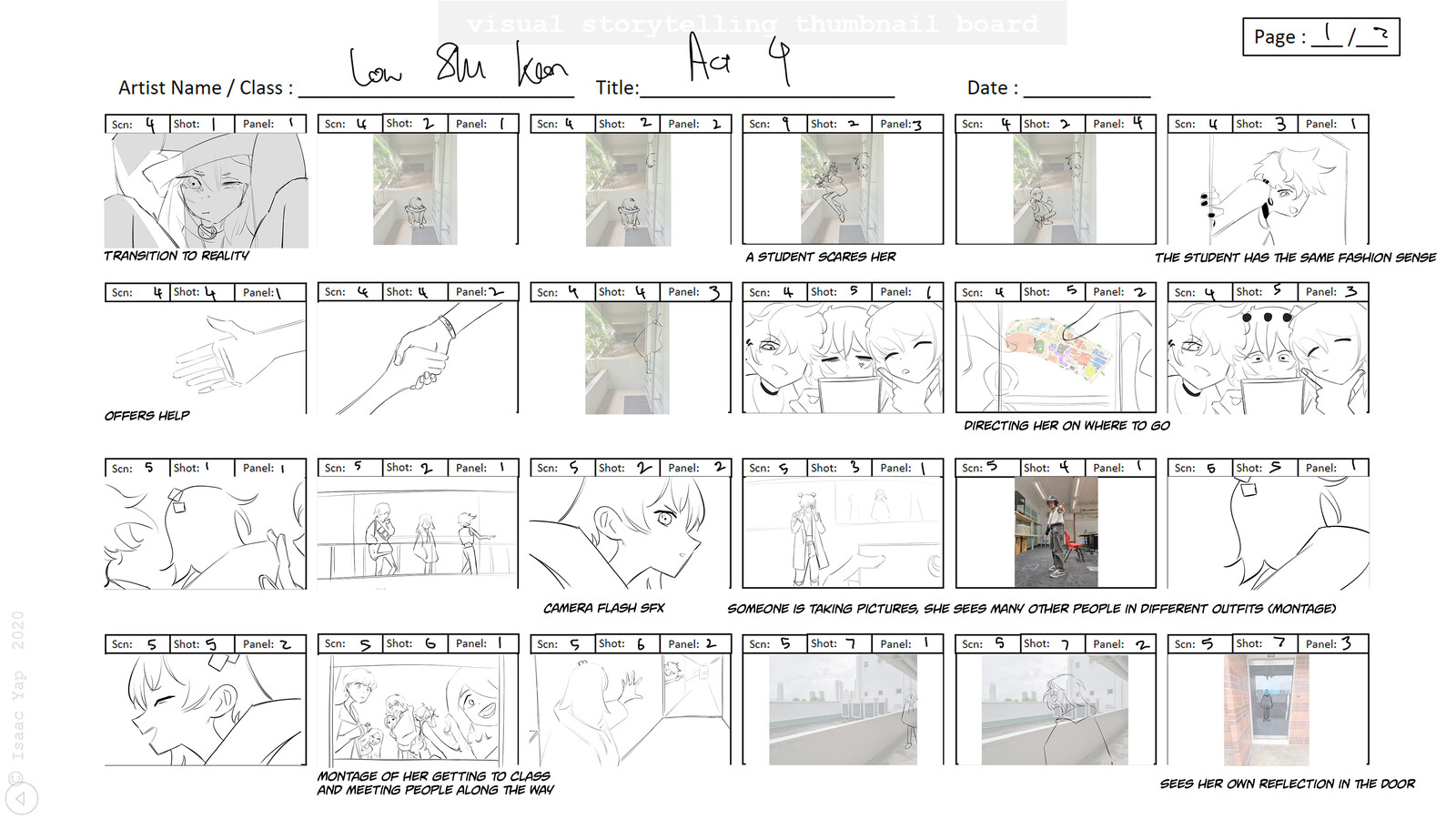 Shu Keen Low - Outfit | Coloured Animatic 2023 | Singapore Polytechnic ...