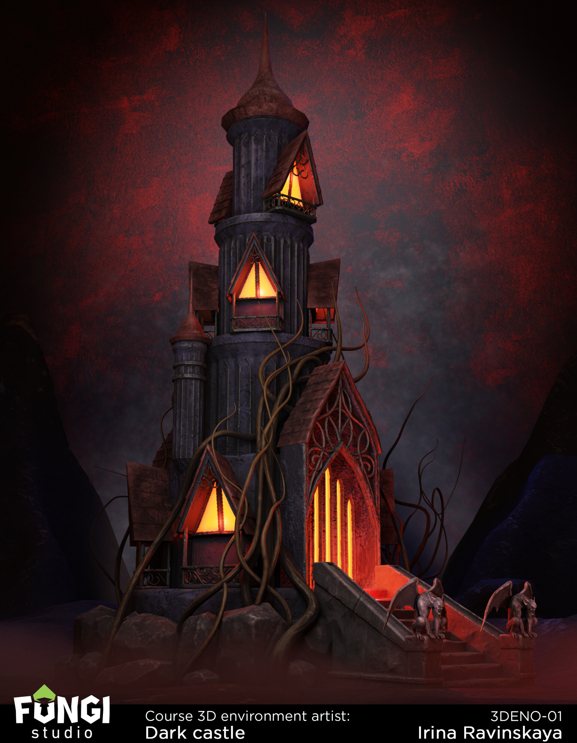 ArtStation - Dark castle