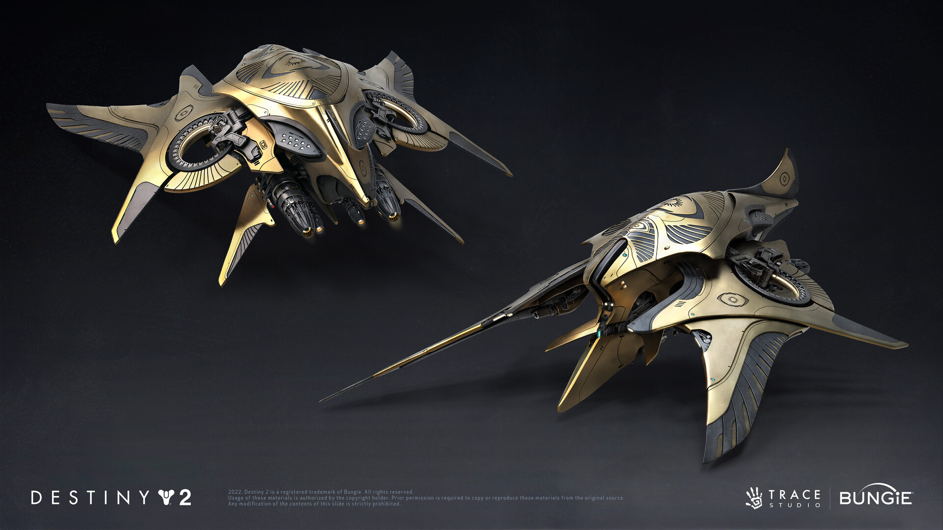 TRACE studio - In-game vehicle concept for Destiny 2