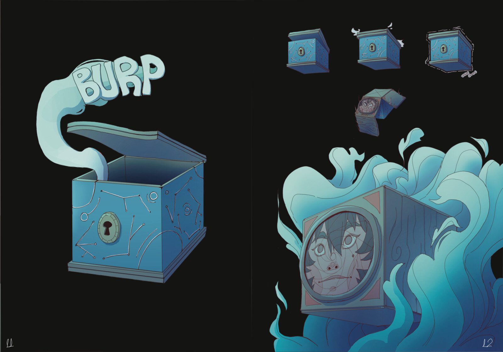 Alex Stefanis-Pons - The Box Comic