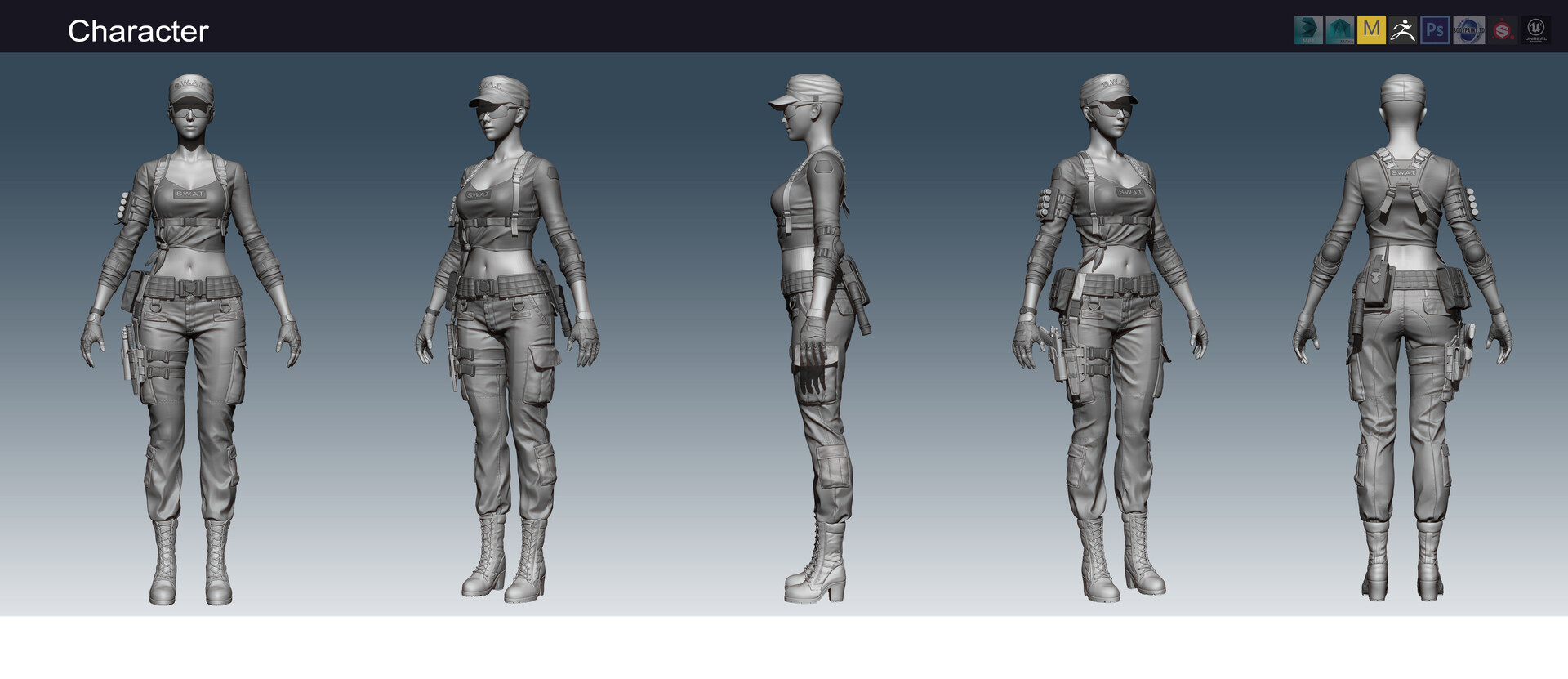 ArtStation - CF 次时代角色