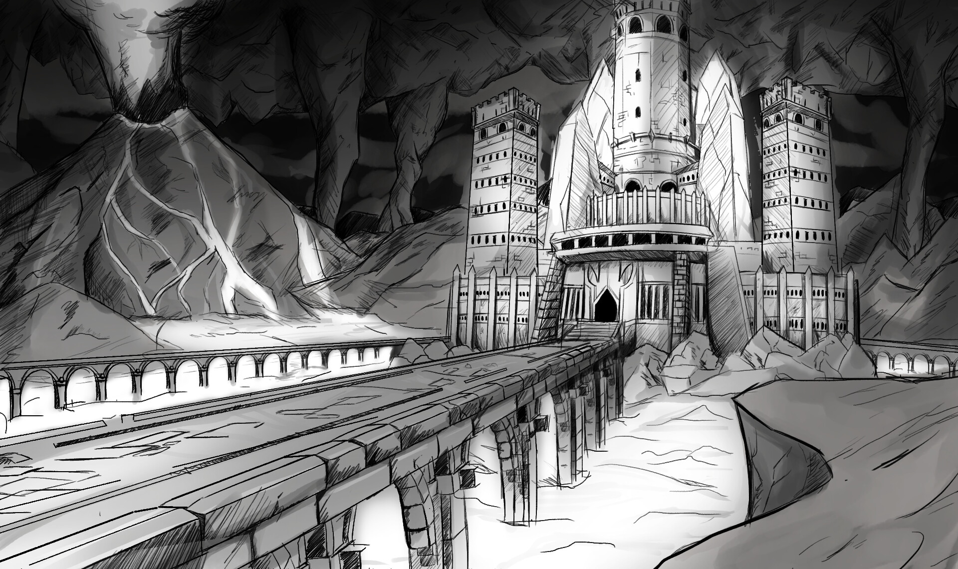 ArtStation - Concept Art: Dark Castle