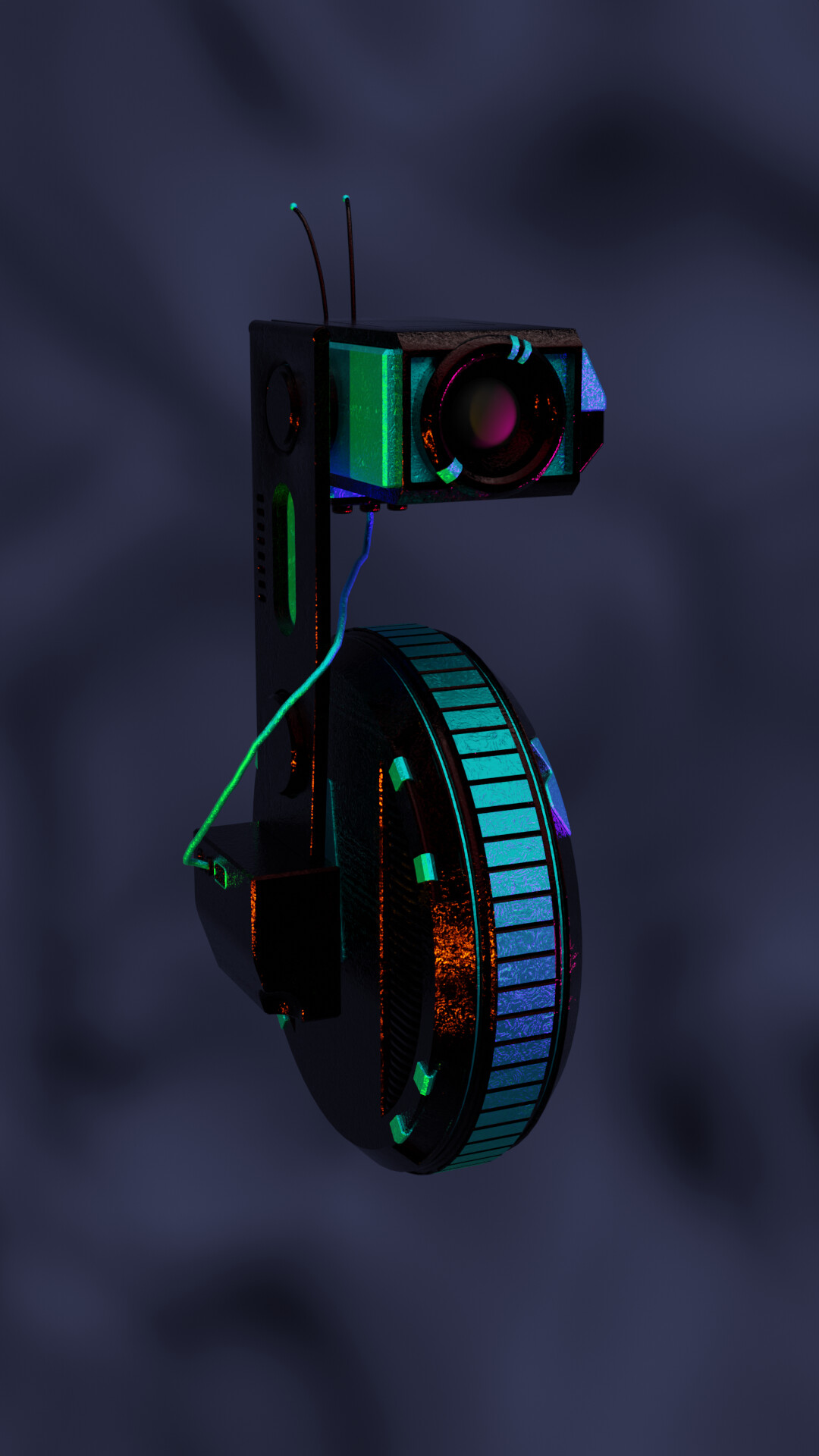 ArtStation - Wheel drive robot