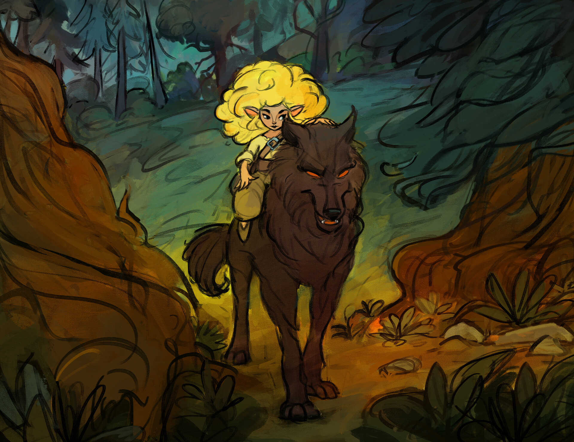 ArtStation - Deep Forest