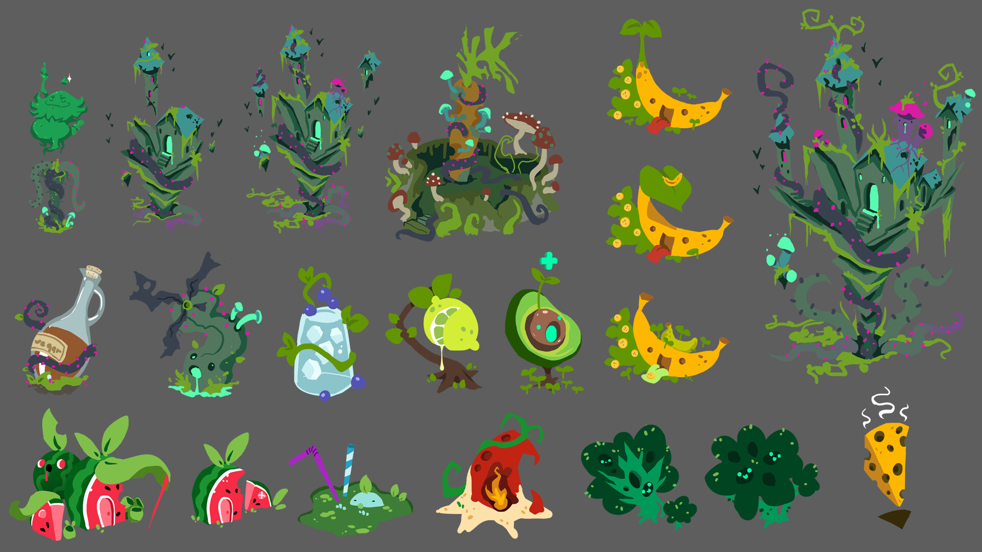 Alex Siwek - Your Dead Majesty Video Game Concept Art