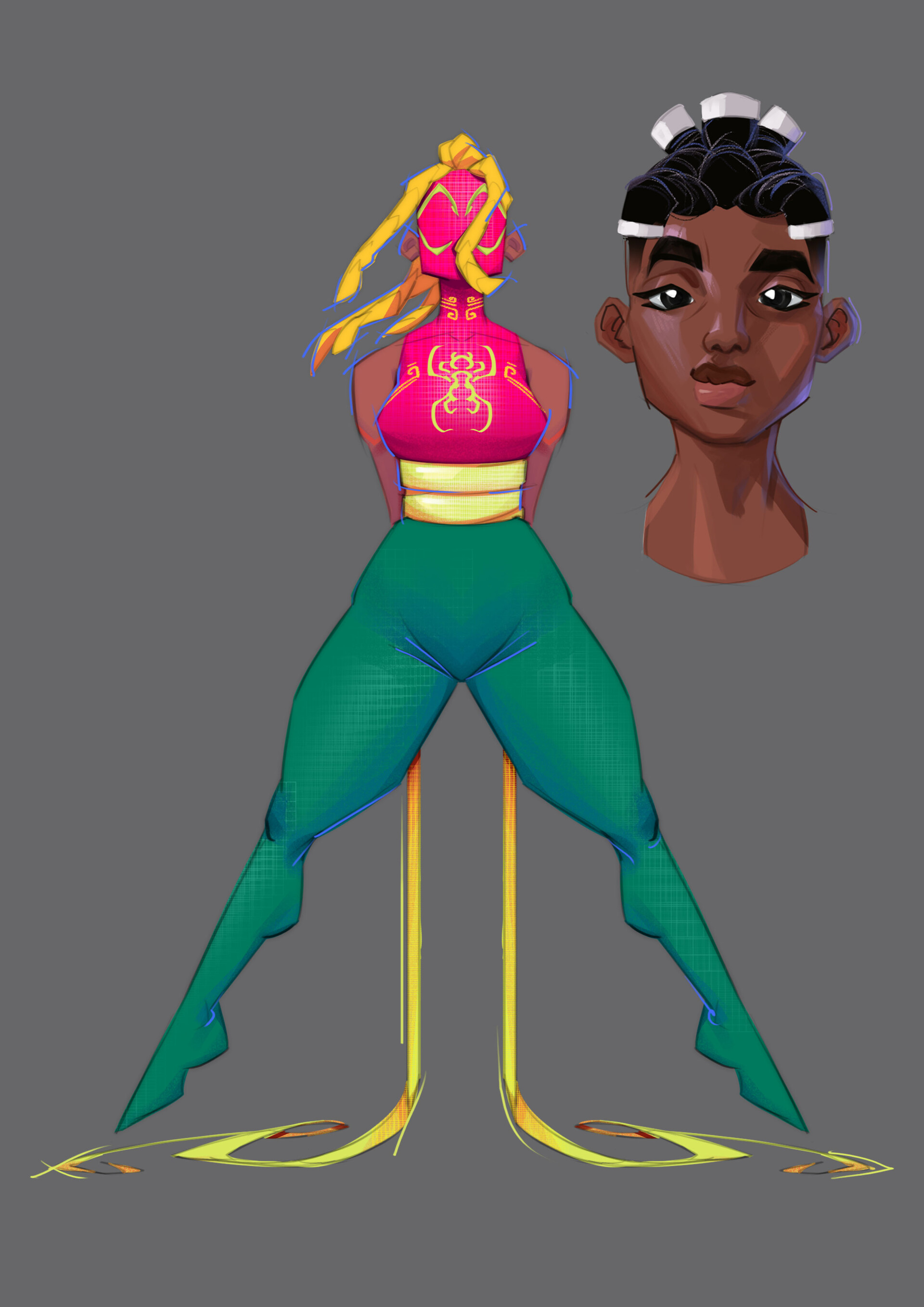 Artstation Spidersona Spiderman Across The Spiderverse