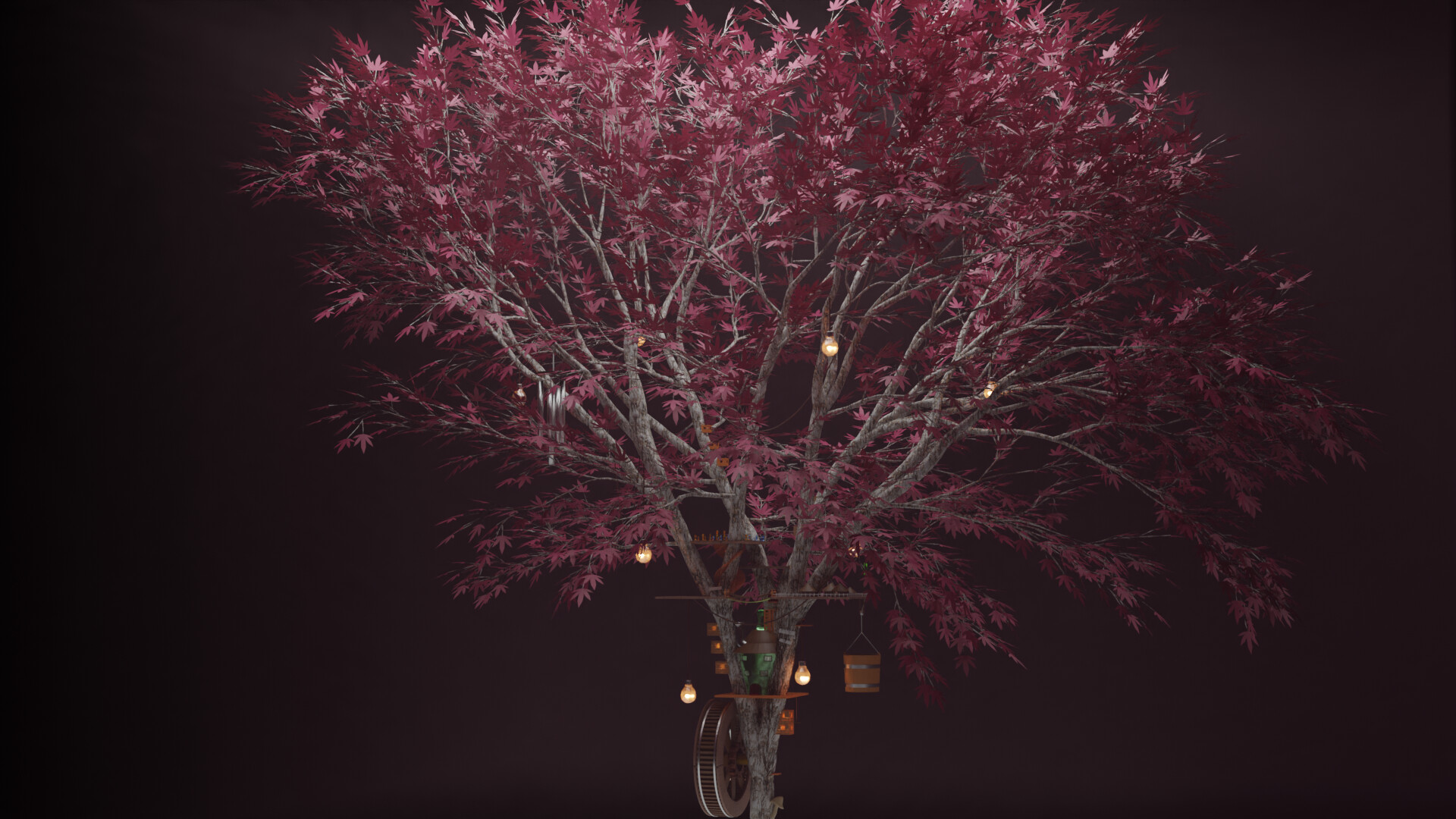 ArtStation - Tree Fairy Village