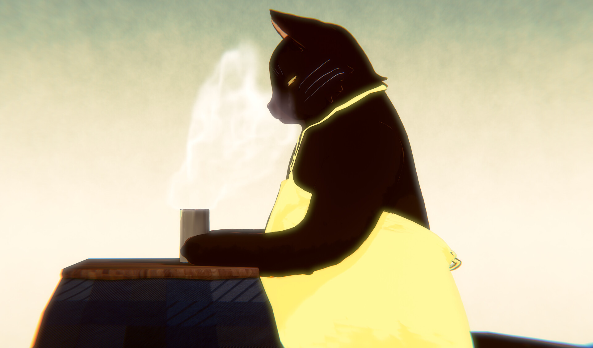 ArtStation - Yukichi 3D - the masterful cat