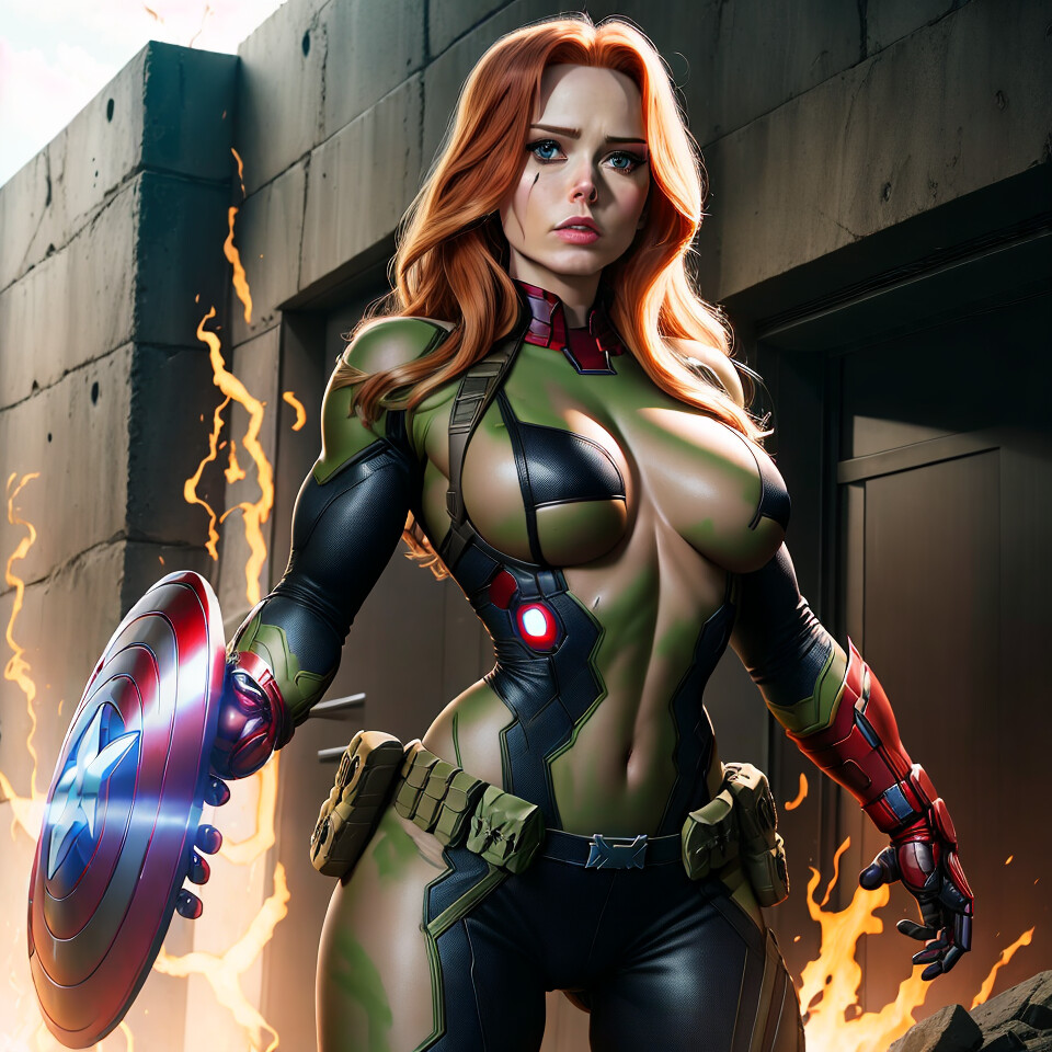 ArtStation - THE PERFECT AVENGER