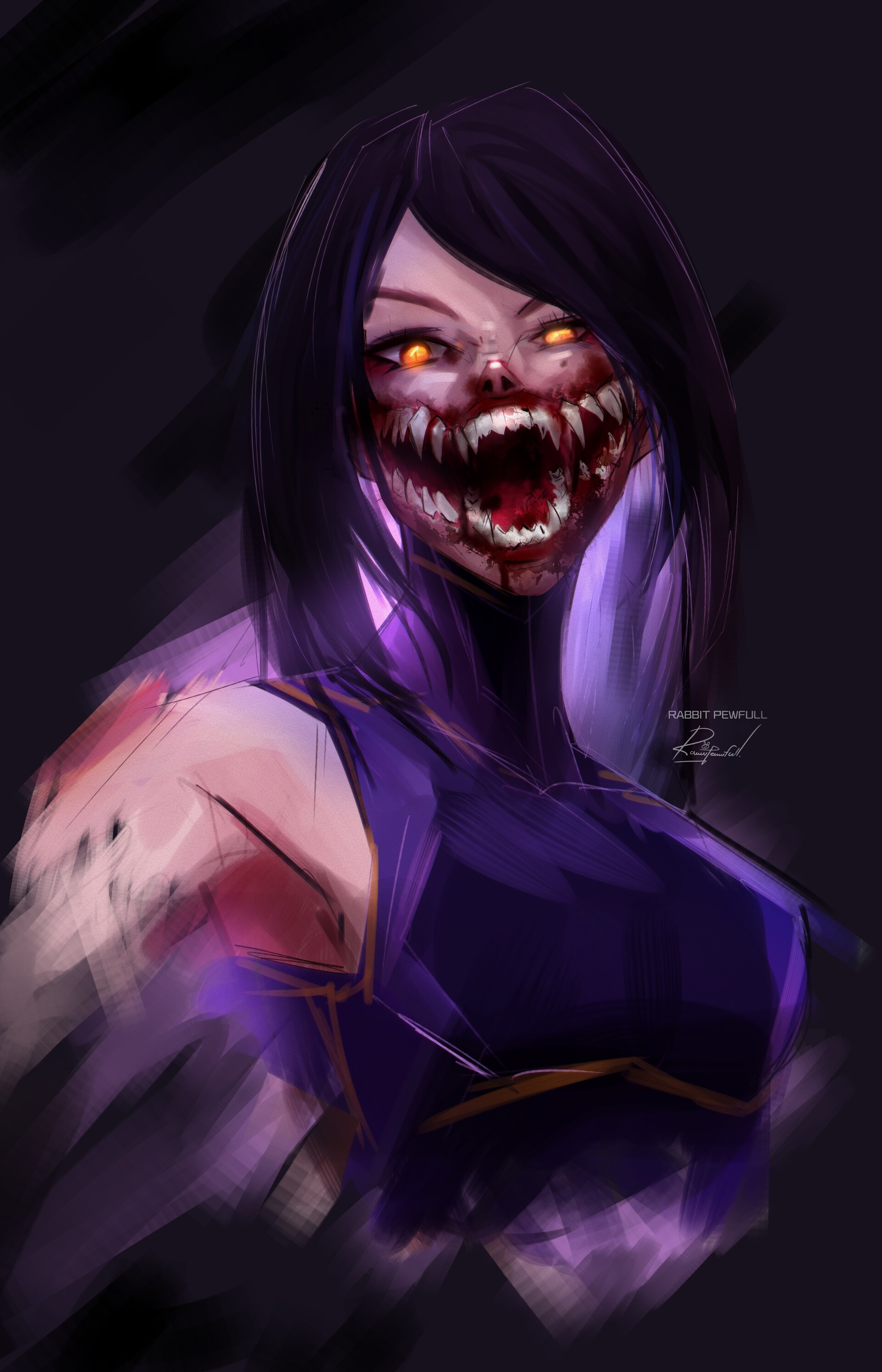 ArtStation - Mileena fanart