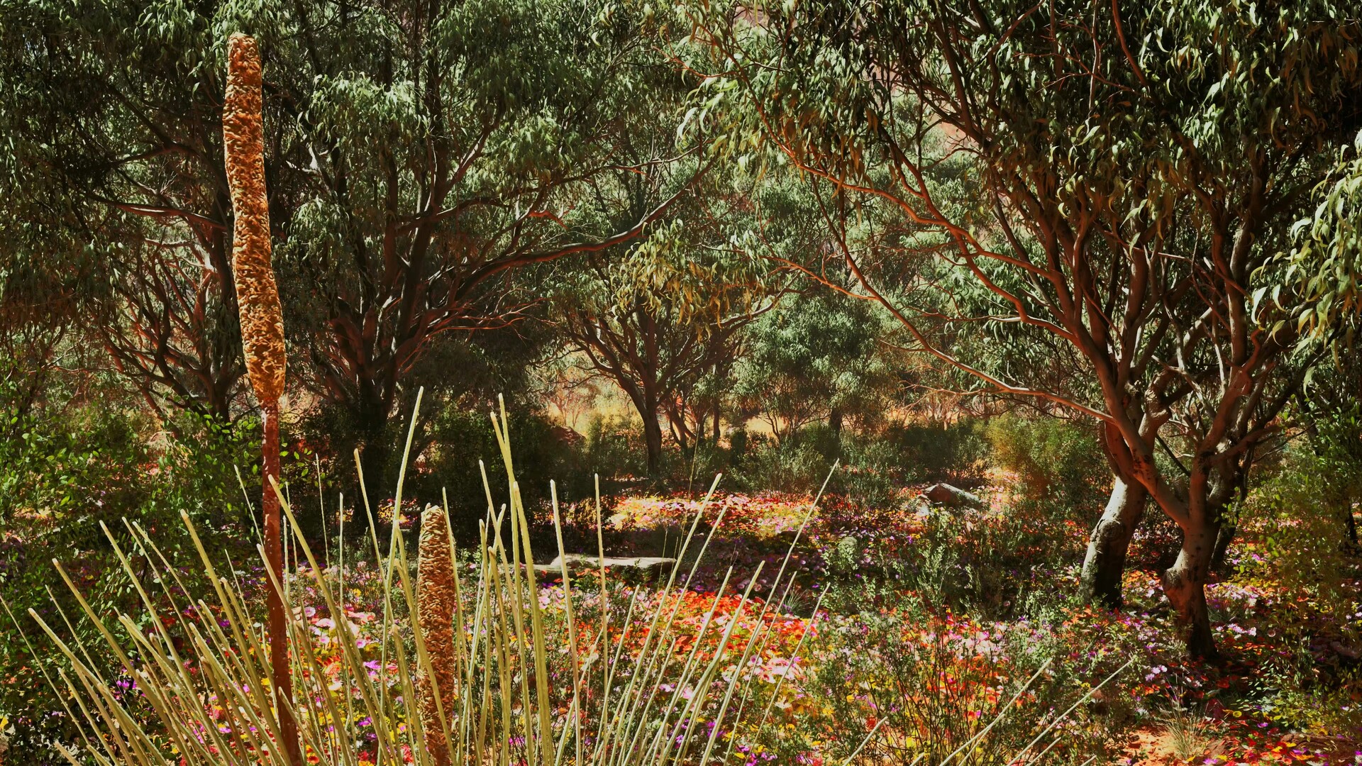 Lehusha Ivan - [8K60FPS] In the Heart of the Blossoming Westworld ...